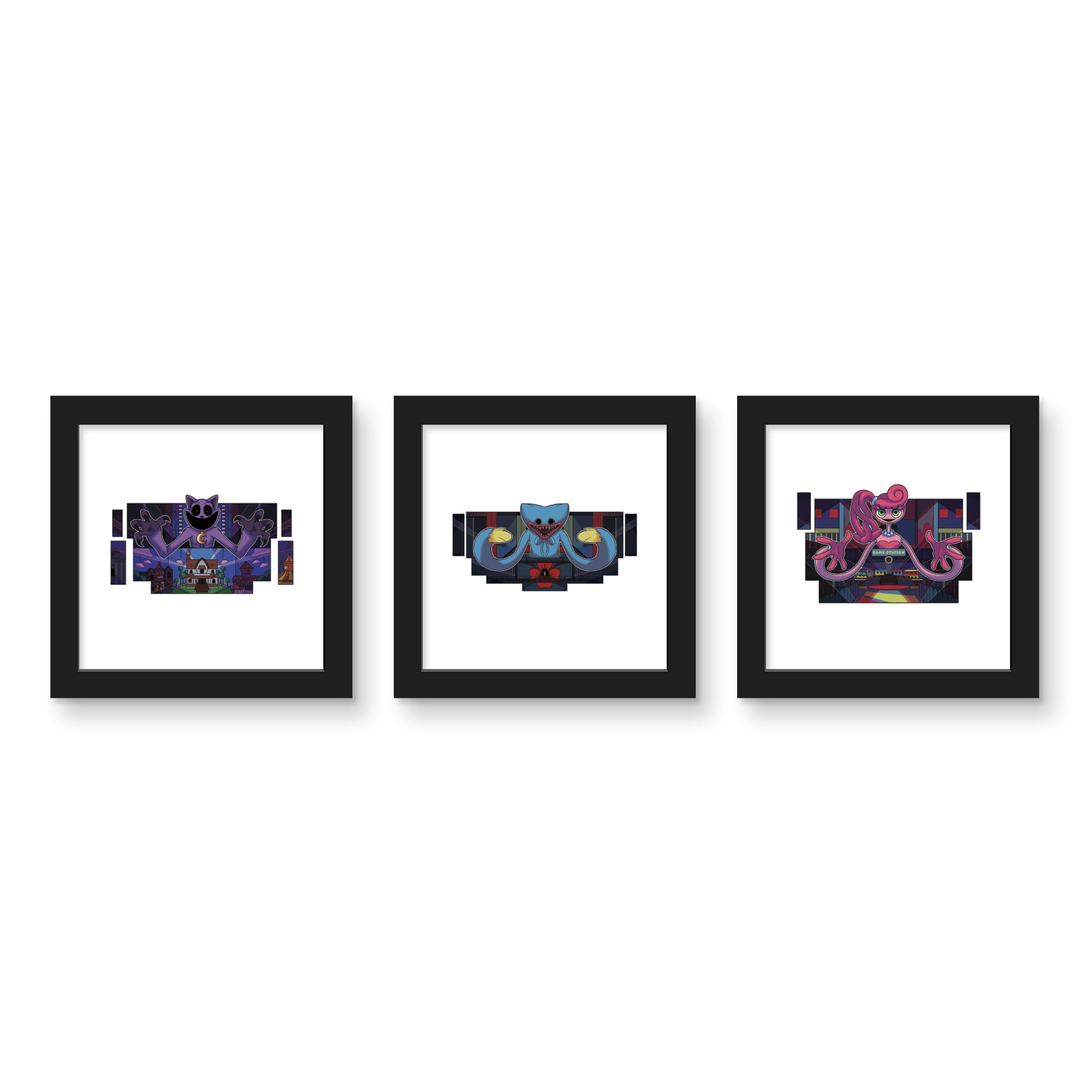 Gallery Pops Poppy Playtime: Chapter 3 - Strings Wall Art Bundle (3 ...