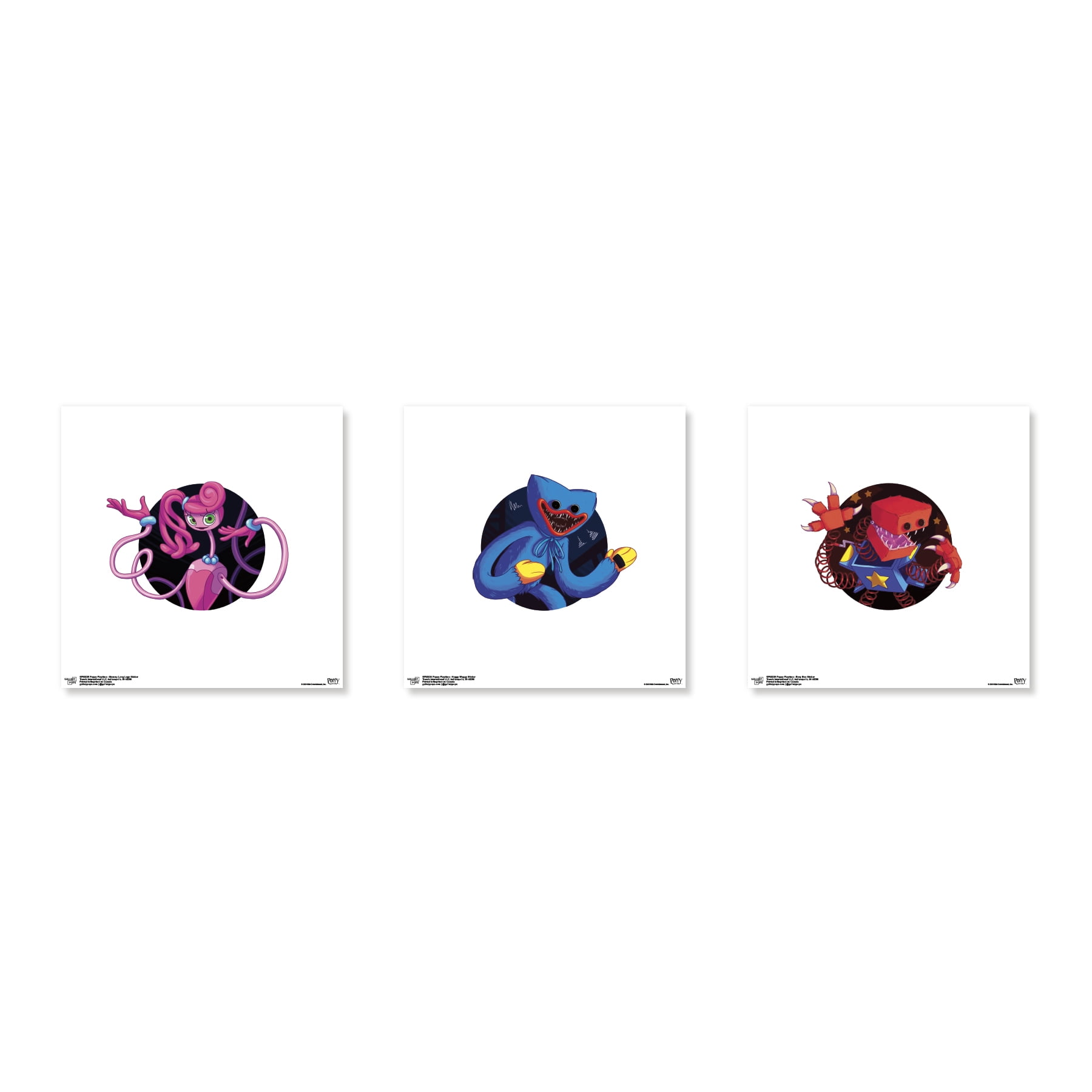 Gallery Pops Poppy Playtime - Character Wall Art Bundle (3-Pack ...