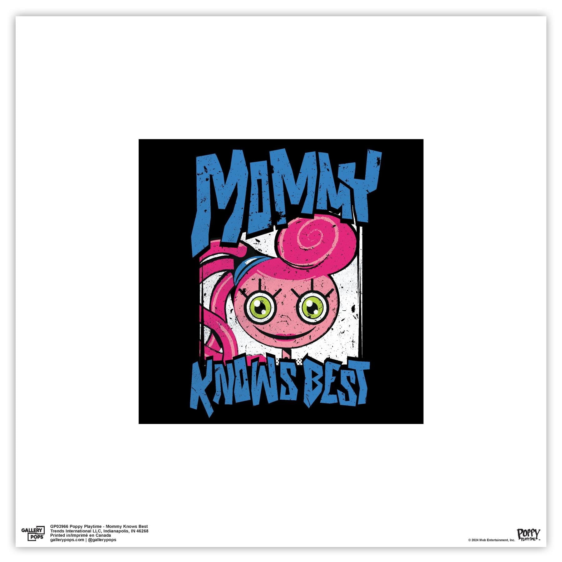 Gallery Pops Poppy Playtime - Mommy Knows Best Wall Art, Unframed ...