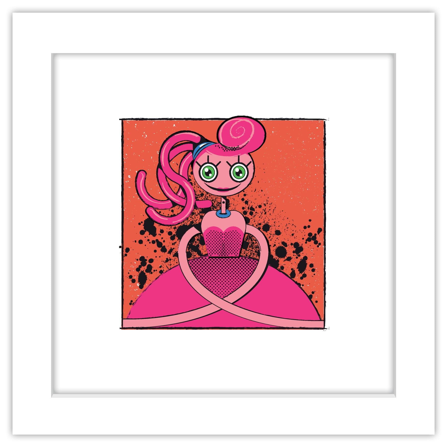 Gallery Pops Poppy Playtime - Mommy Long Legs Portrait Wall Art, White ...
