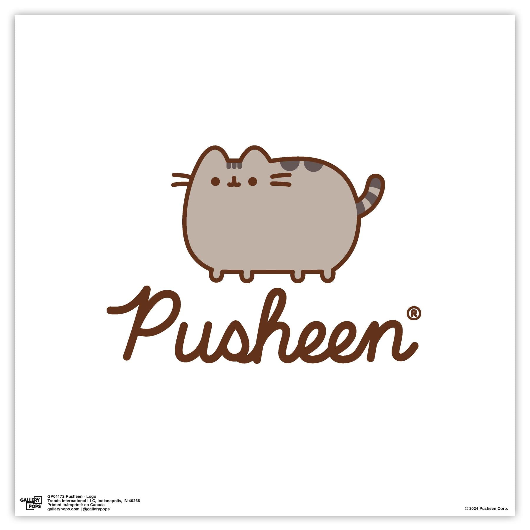 Gallery Pops Pusheen - Logo Wall Art, Unframed Version, 12" x 12 ...