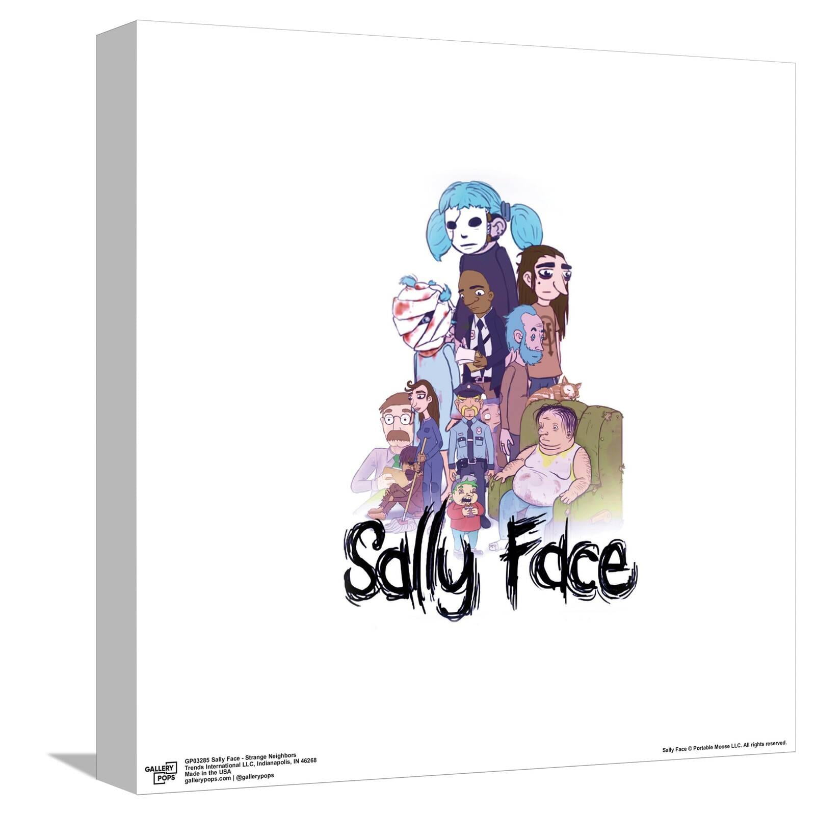 Gallery Pops Sally Face - Strange Neighbors Canvas Wall Art, Unframed ...