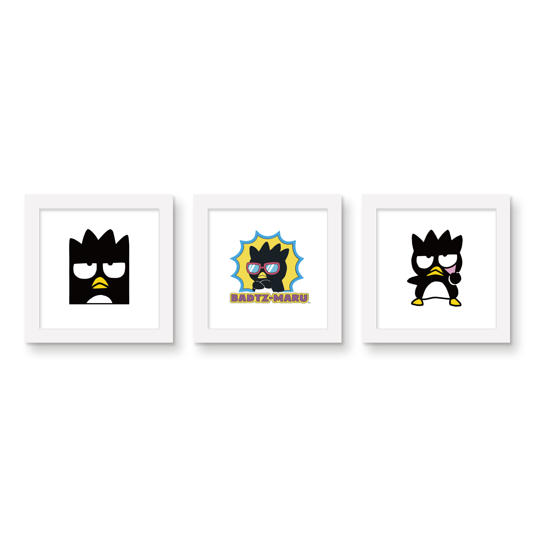Gallery Pops Sanrio Hello Kitty - Badtz-Maru Wall Art Bundle (3-Pack ...