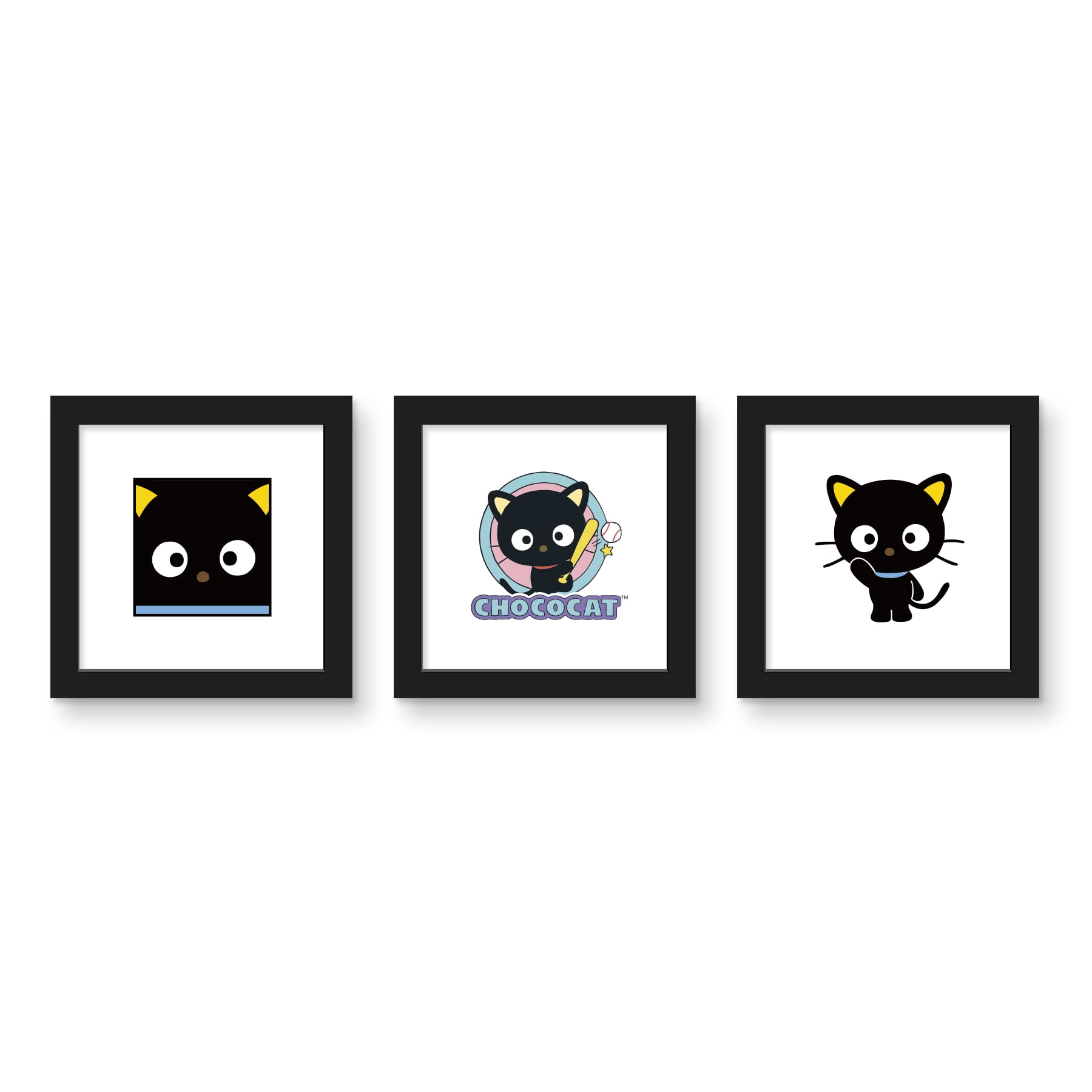 Gallery Pops Sanrio Hello Kitty - Chococat Wall Art Bundle (3-Pack ...