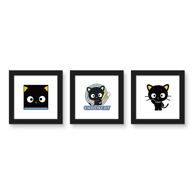 Gallery Pops Sanrio Hello Kitty - Chococat Wall Art Bundle (3-Pack ...
