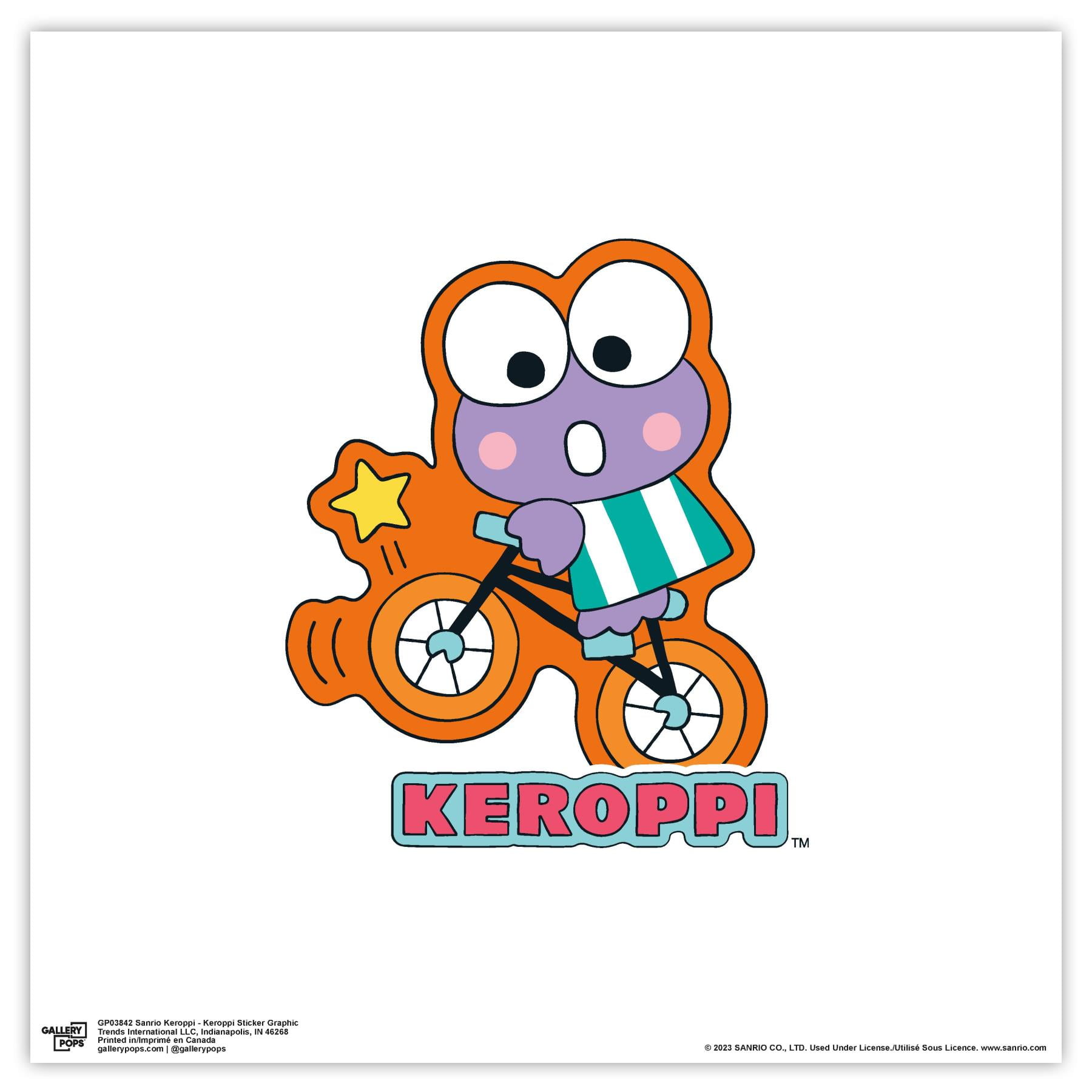Gallery Pops Sanrio Keroppi - Keroppi Sticker Graphic Wall Art ...