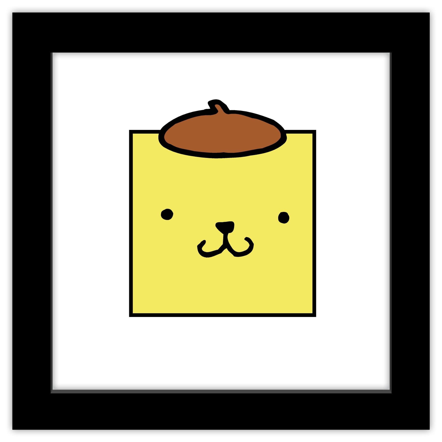 Gallery Pops Sanrio Pompompurin - Pompompurin Happy Face Wall Art ...
