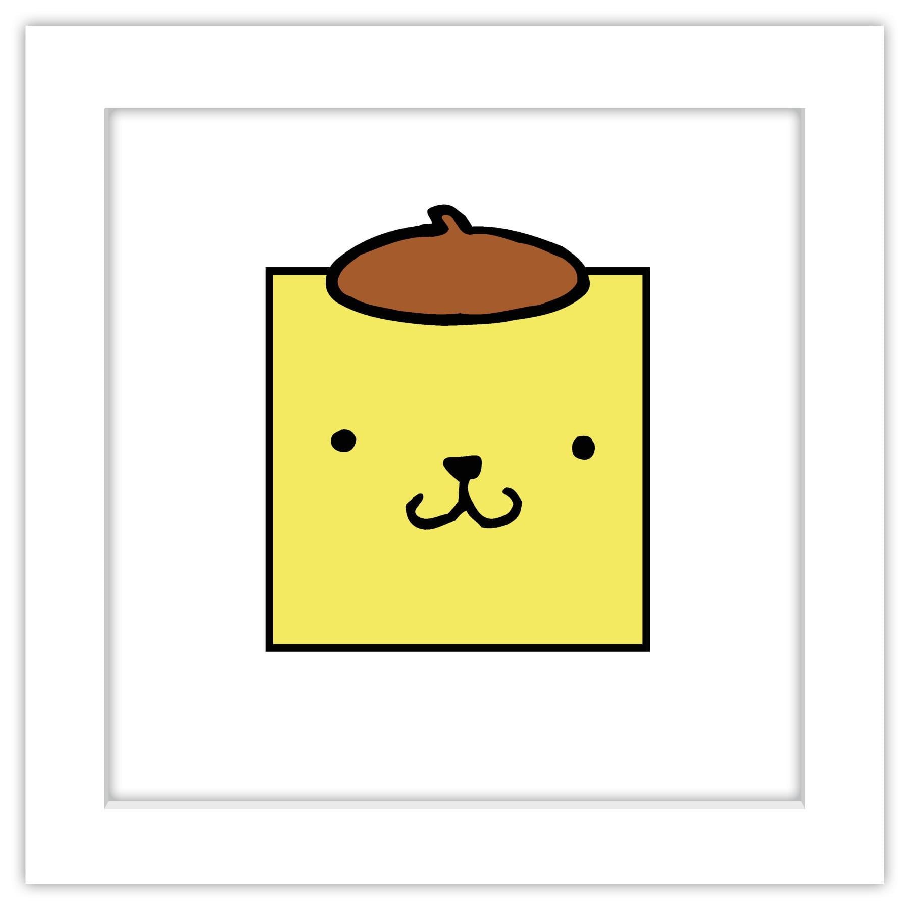 Gallery Pops Sanrio Pompompurin - Pompompurin Happy Face Wall Art ...