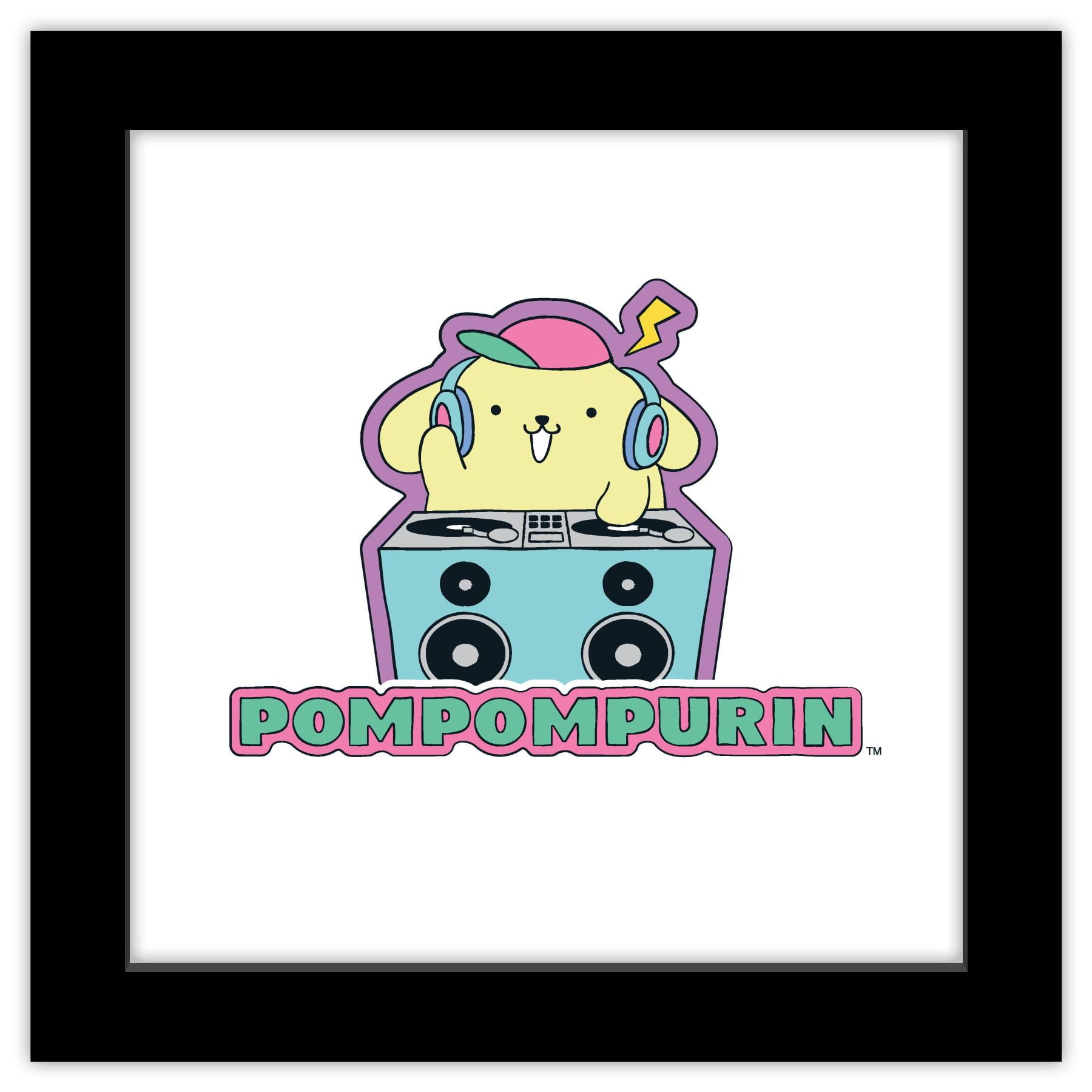 Gallery Pops Sanrio Pompompurin - Pompompurin Sticker Graphic Wall Art ...