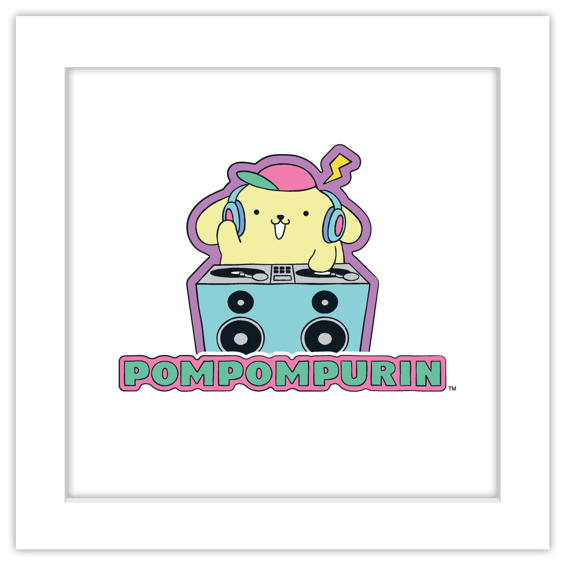 Gallery Pops Sanrio Pompompurin - Pompompurin Sticker Graphic Wall Art ...