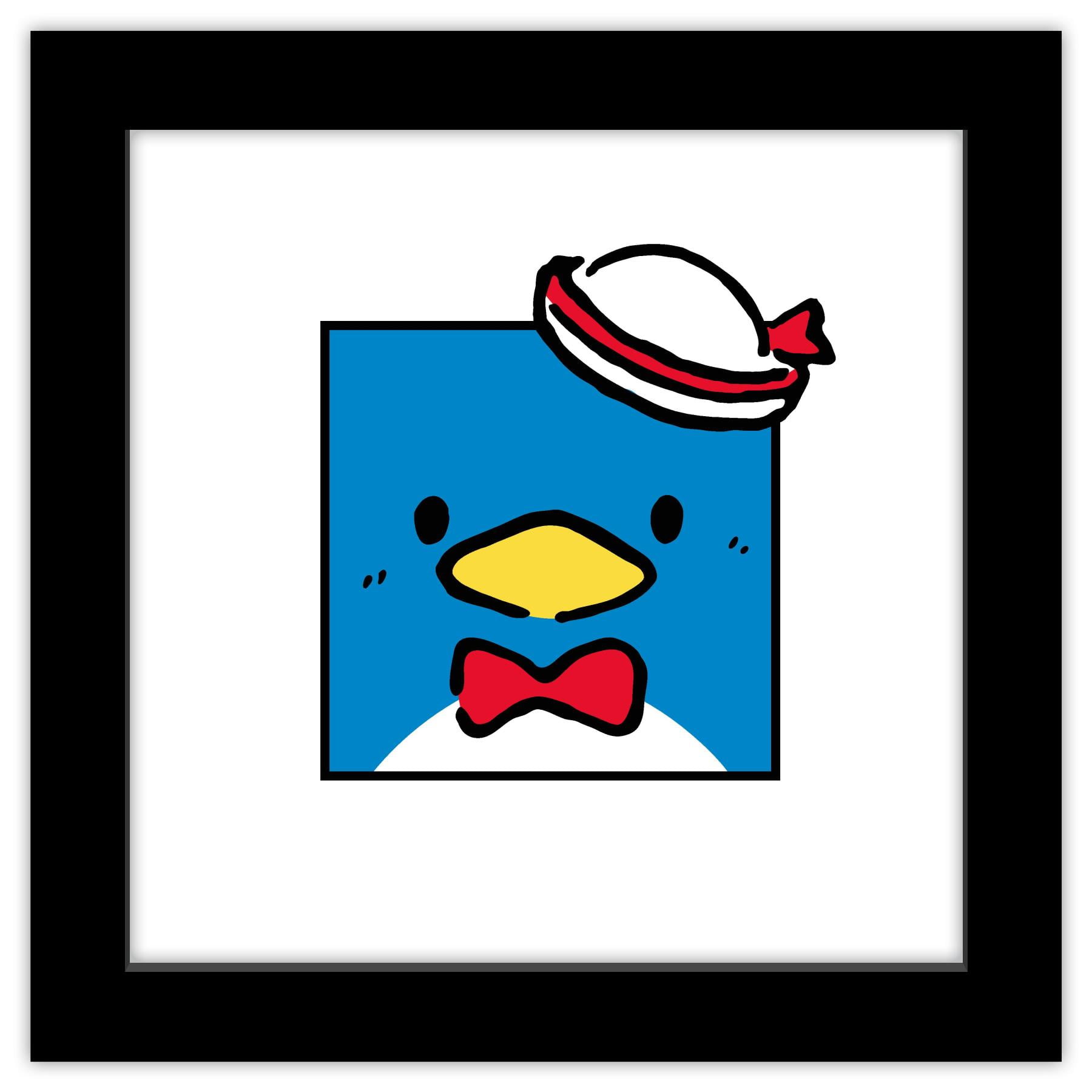 Gallery Pops Sanrio Tuxedo Sam - Tuxedo Sam Happy Face Wall Art, Black ...