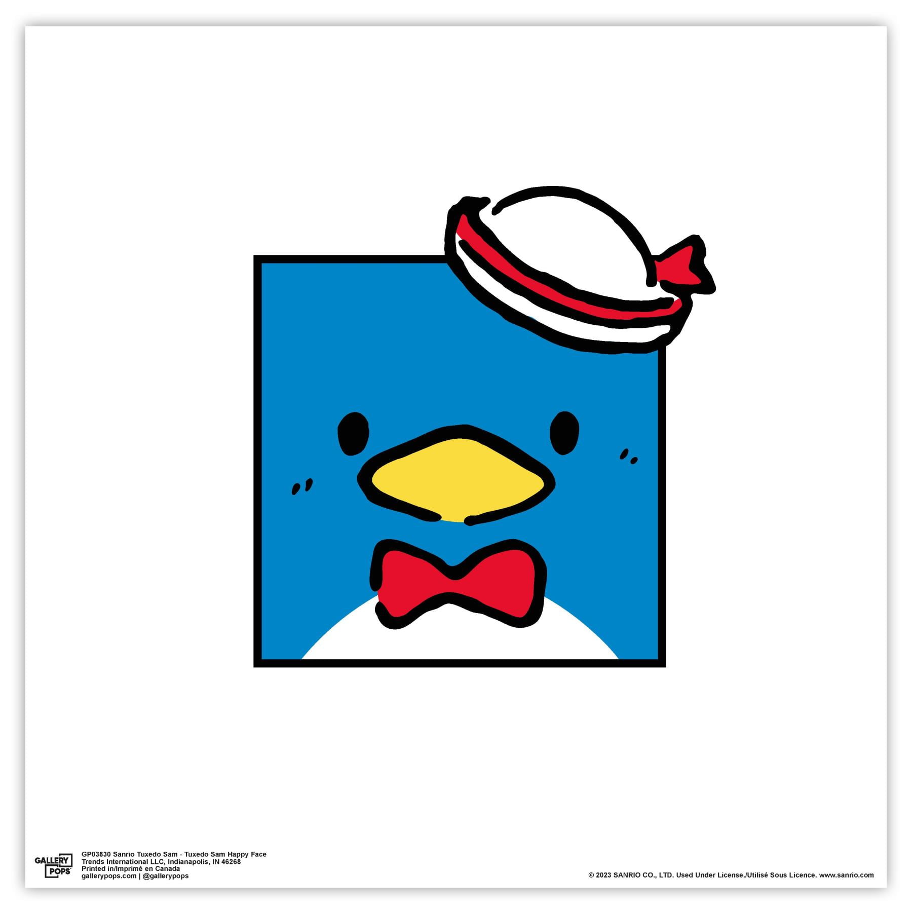 Gallery Pops Sanrio Tuxedo Sam - Tuxedo Sam Happy Face Wall Art ...