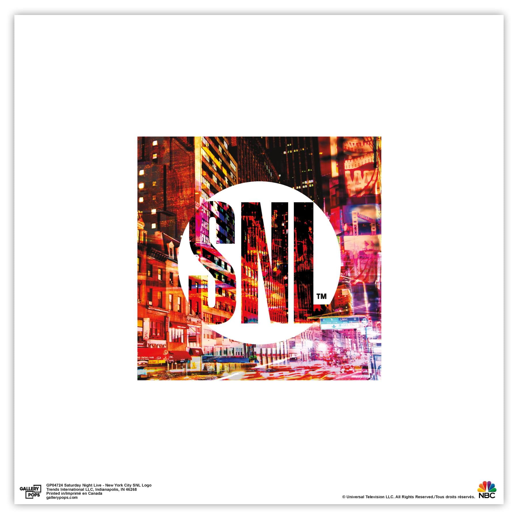 Gallery Pops Saturday Night Live - New York City SNL Logo Wall Art ...