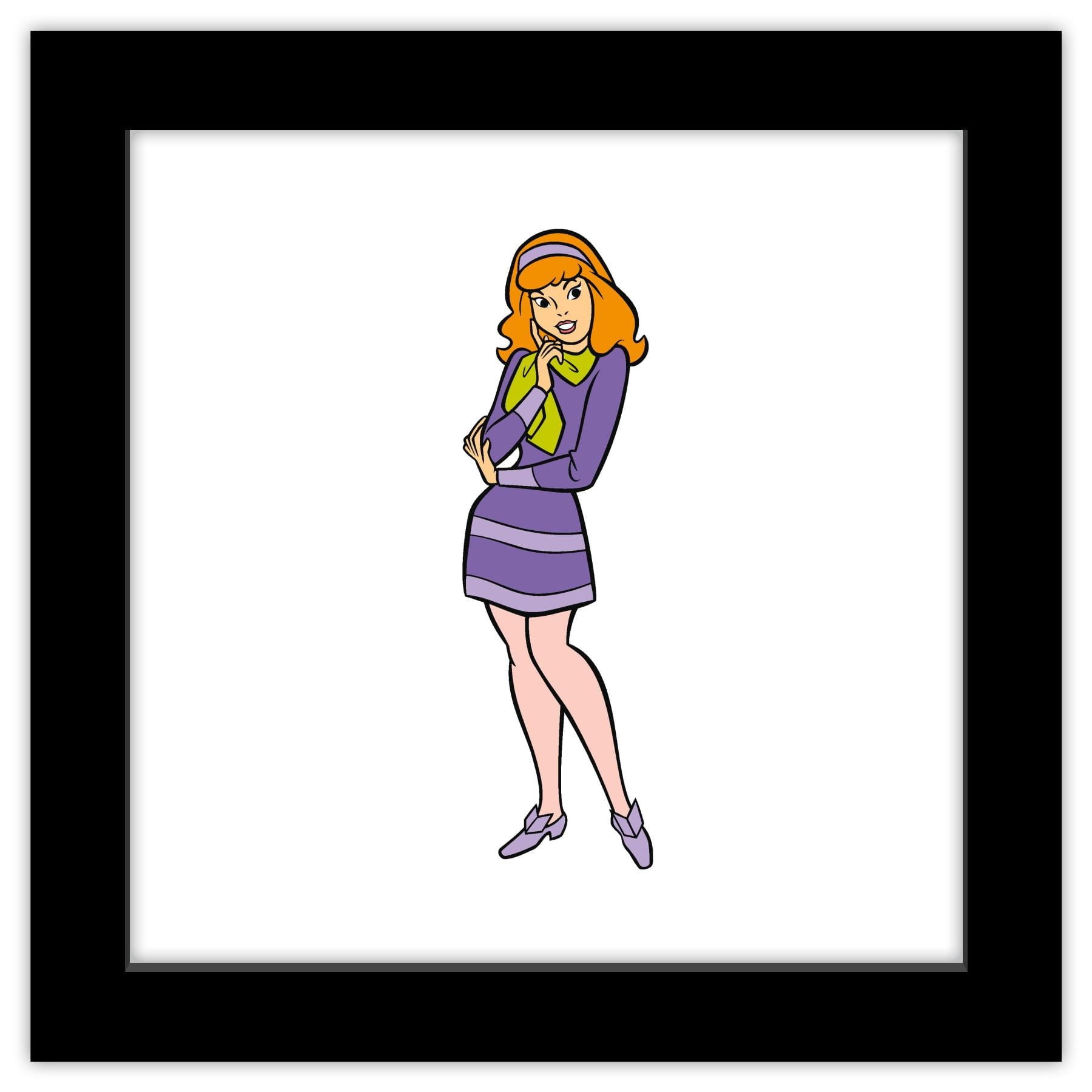 Gallery Pops Scooby-Doo - Daphne Blake Chracter Pose Wall Art, Black ...