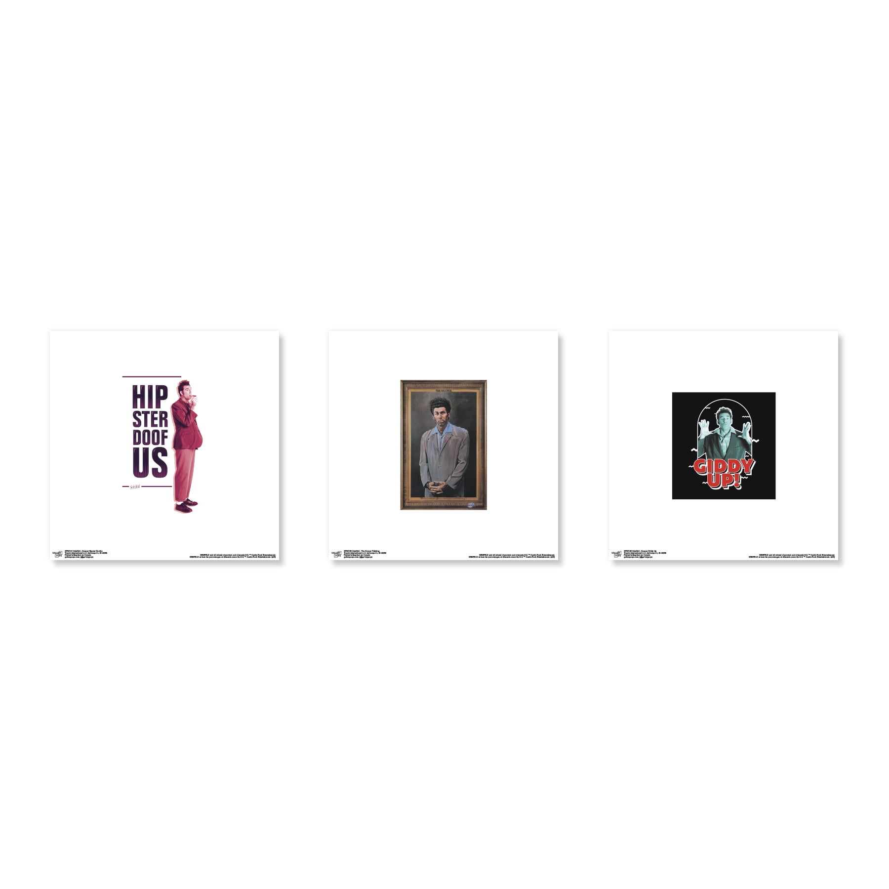 Gallery Pops Seinfeld - Kramer Wall Art Bundle (3-Pack) - Walmart.com