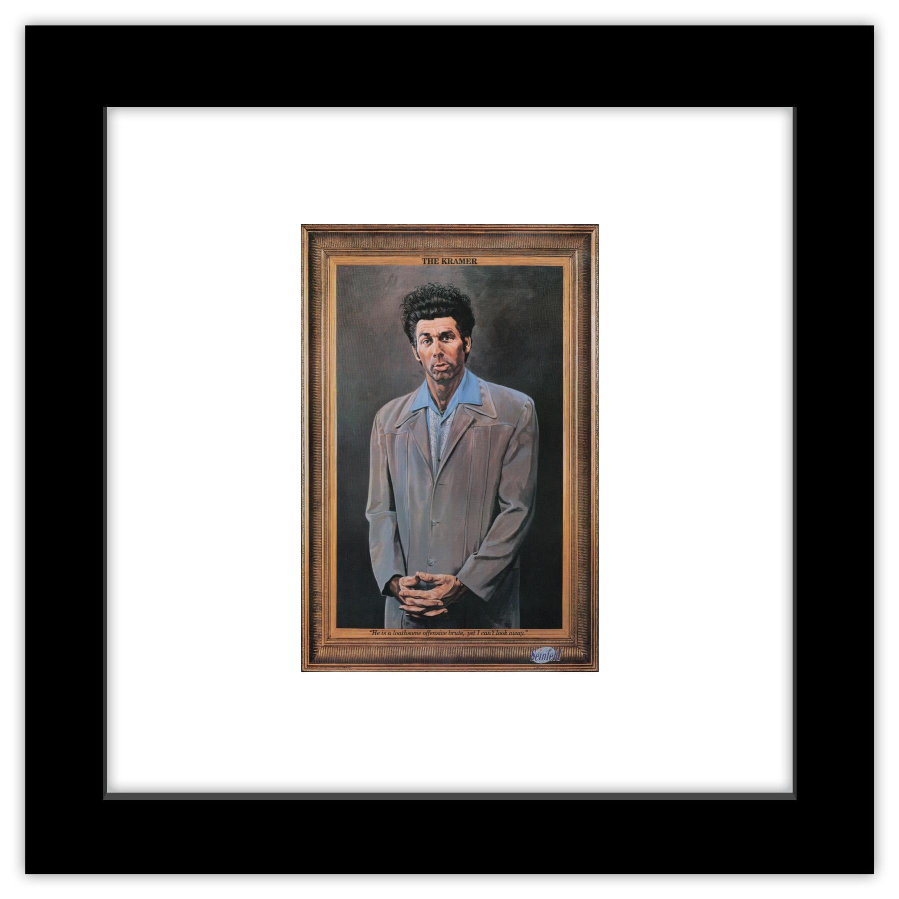 Gallery Pops Seinfeld - The Kramer Painting Wall Art, Black Framed ...