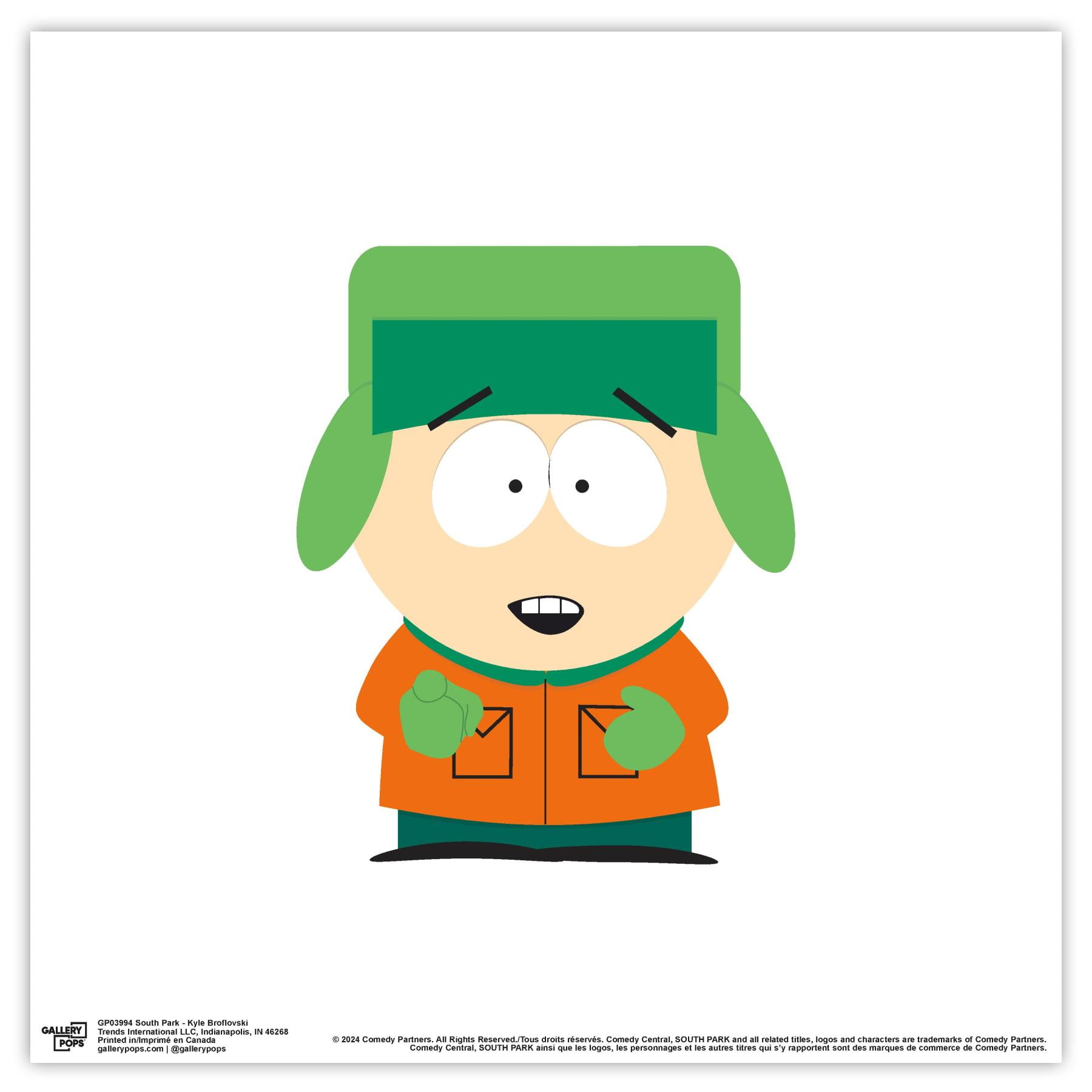 Gallery Pops South Park - Kyle Broflovski Wall Art, Unframed Version ...