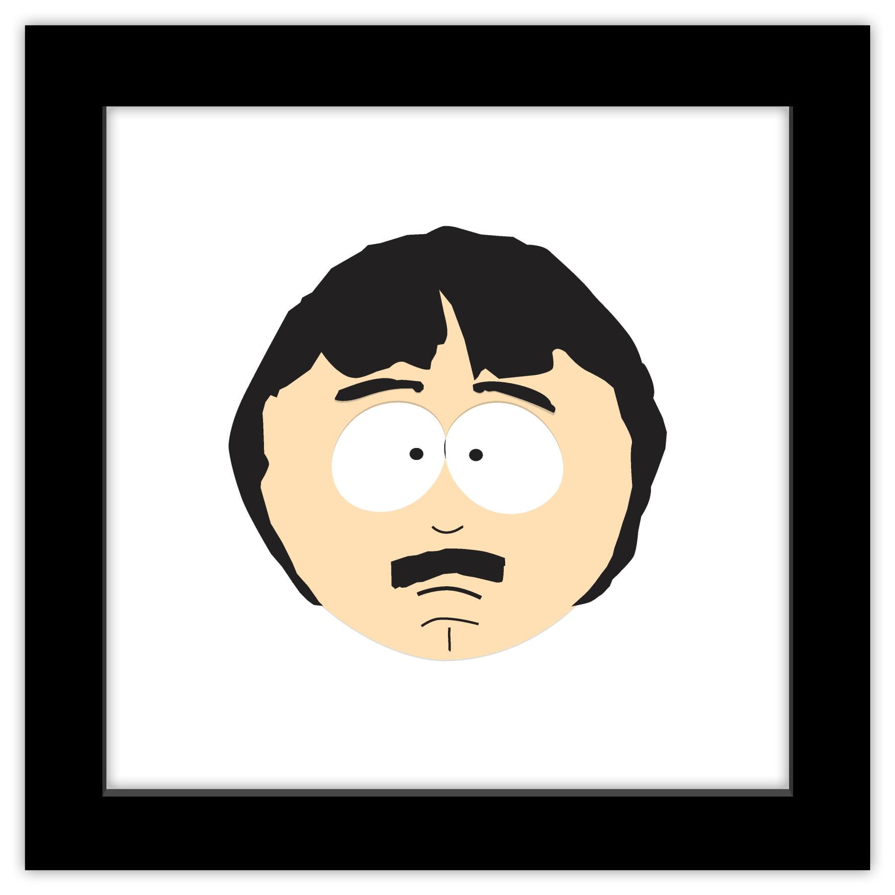 Gallery Pops South Park - Randy Head Wall Art, Black Framed Version, 12 ...