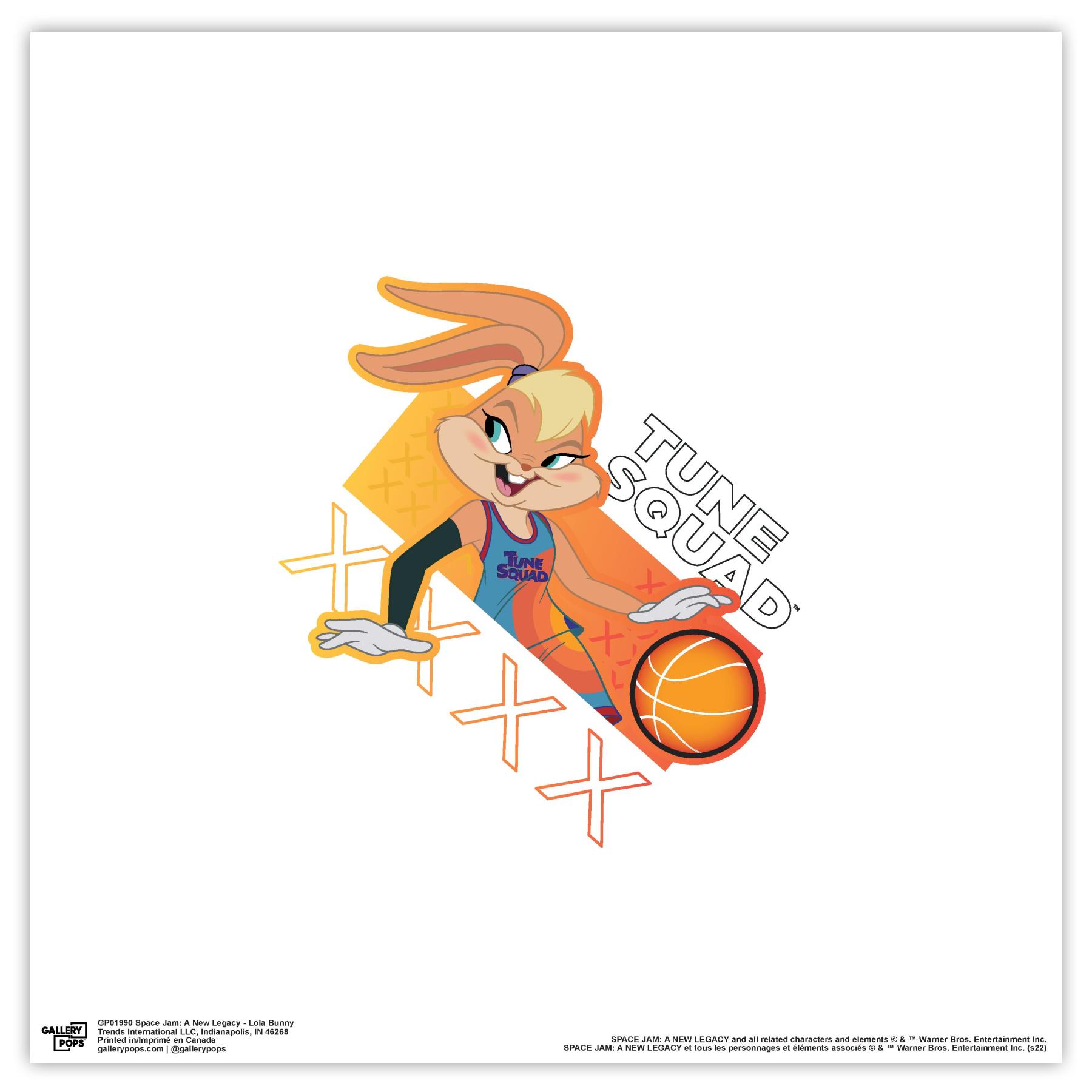 Gallery Pops Space Jam: A New Legacy - Lola Bunny Wall Art, Unframed ...