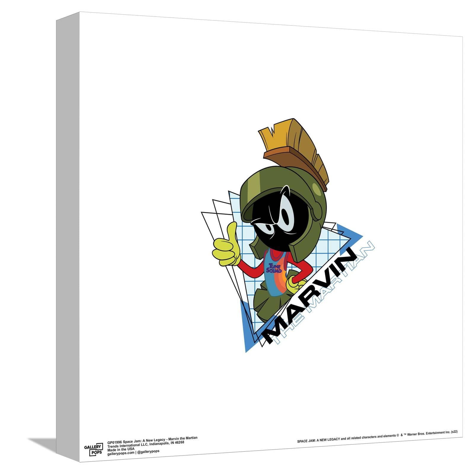 Gallery Pops Space Jam: A New Legacy - Marvin the Martian Canvas Wall ...