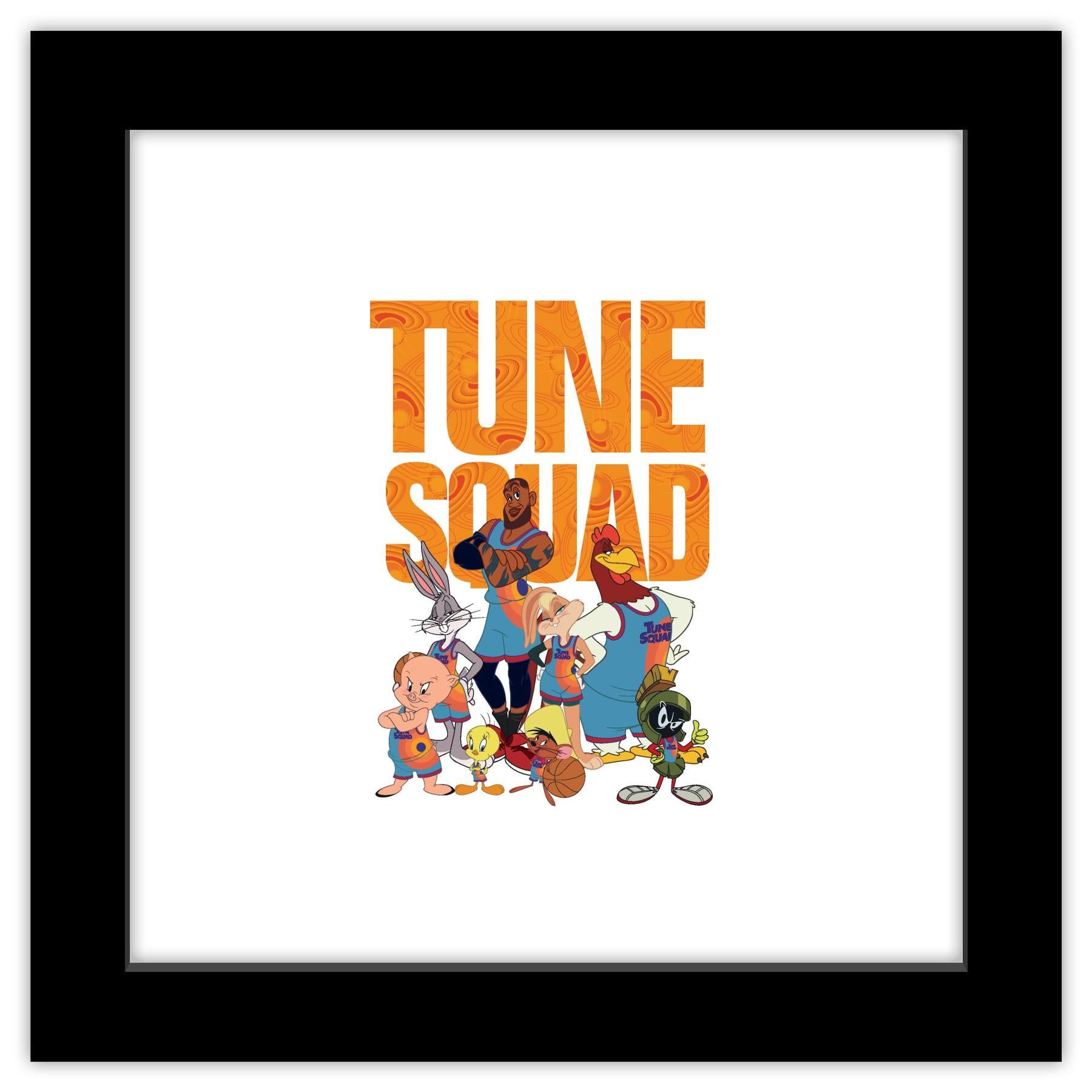 Gallery Pops Space Jam: A New Legacy - Tune Squad Wall Art, Black ...