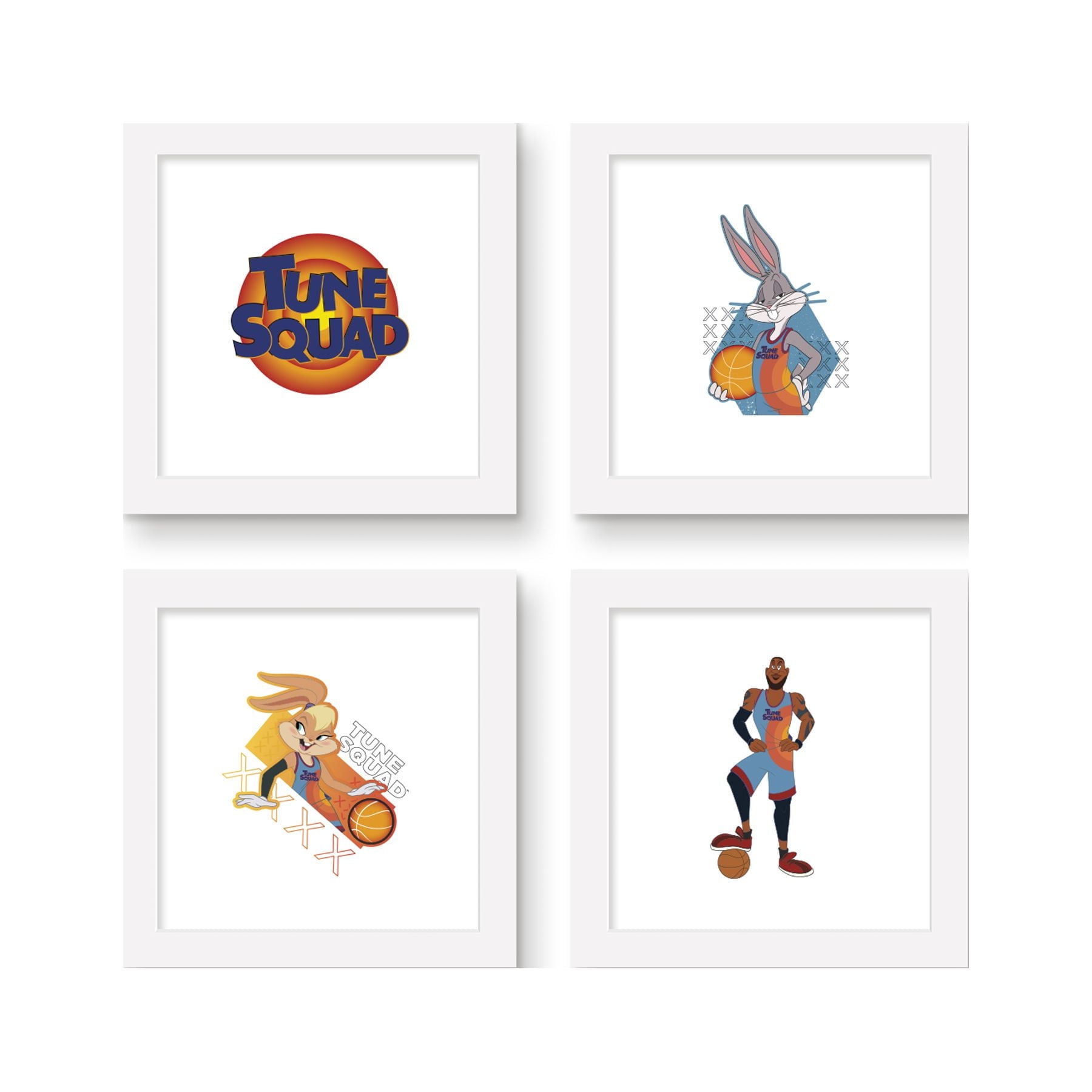 Gallery Pops Space Jam: A New Legacy - Tune Squad Wall Art Bundle (4 ...