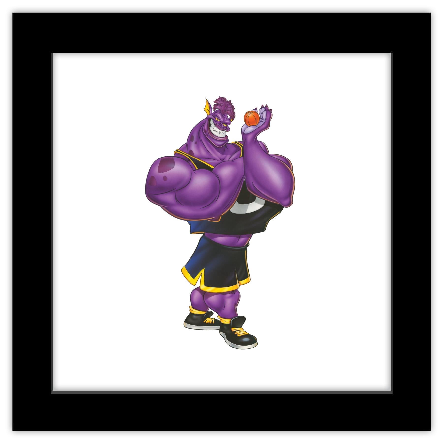 Gallery Pops Space Jam - Monstar Bupkus Wall Art, Black Framed Version ...