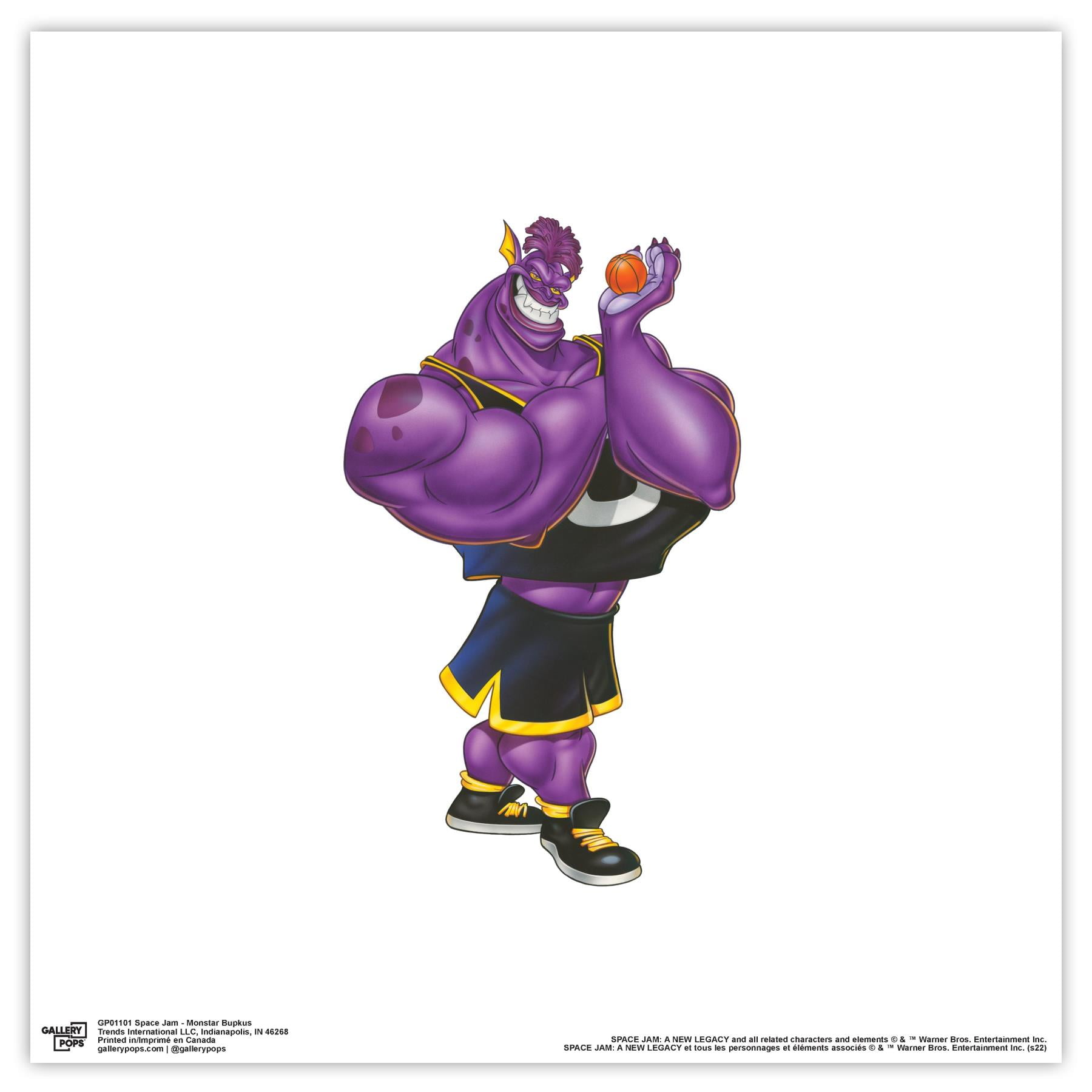 Gallery Pops Space Jam - Monstar Bupkus Wall Art, Unframed Version, 12 ...