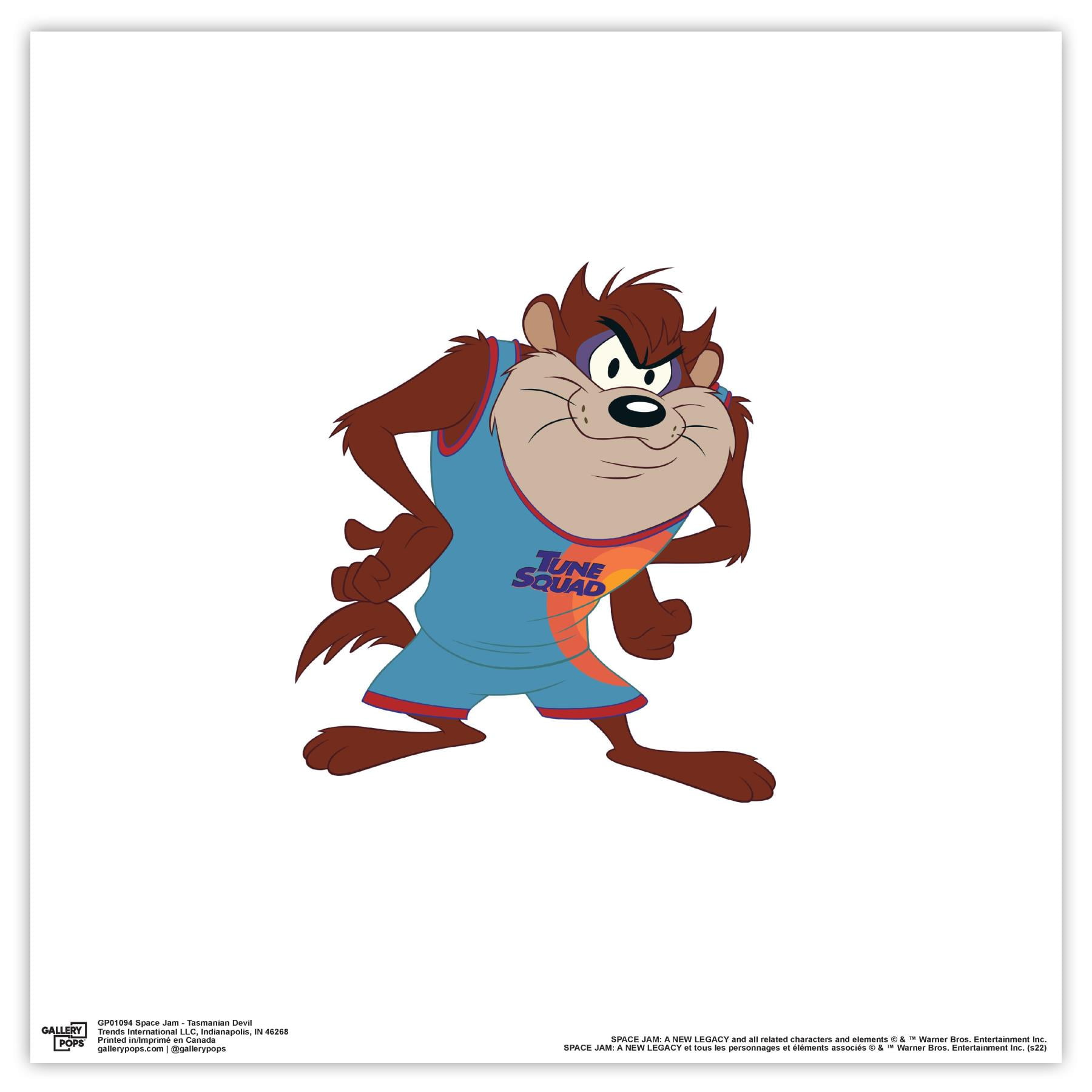 Gallery Pops Space Jam - Tasmanian Devil Wall Art, Unframed Version, 12 ...