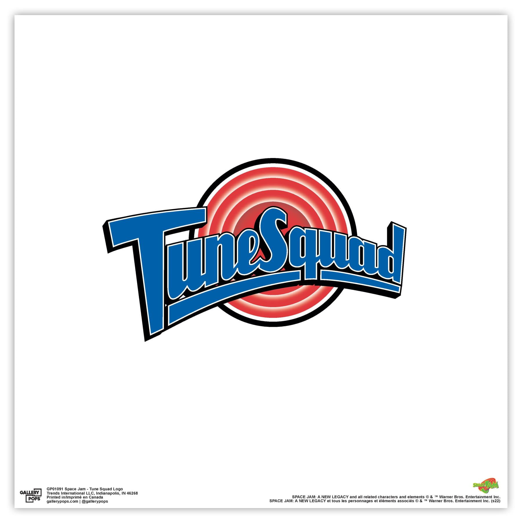 Gallery Pops Space Jam - Tune Squad Logo Wall Art, Unframed Version, 12 ...