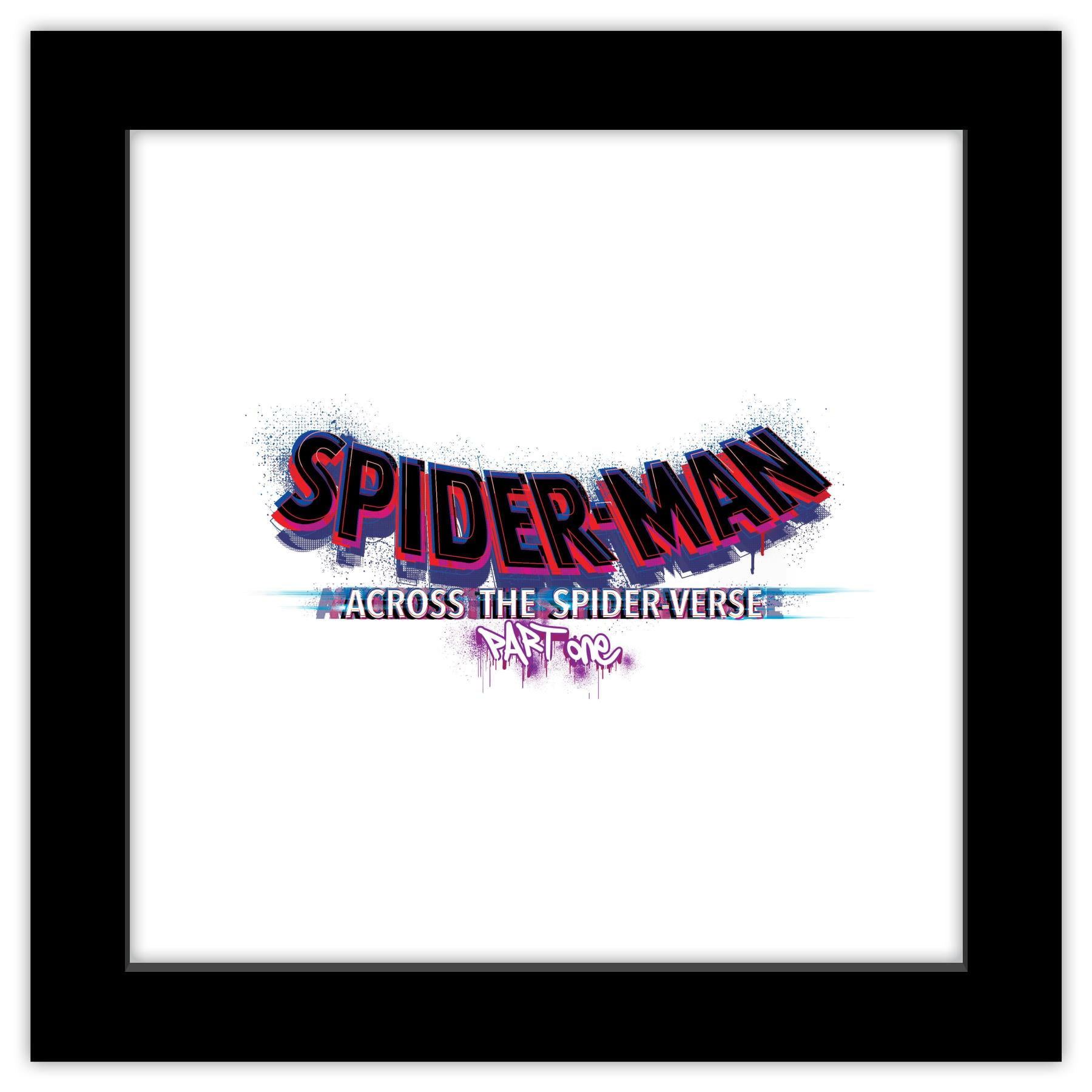 Gallery Pops Spider-Man: Across the Spider-Verse - Logo Wall Art, Black ...