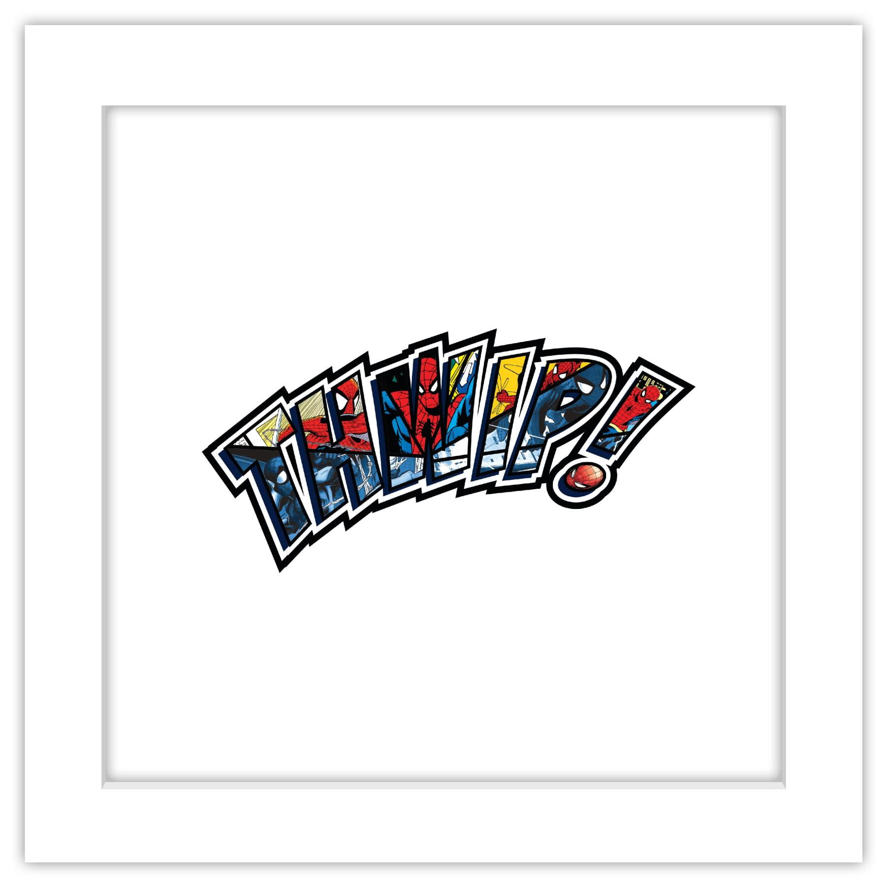 Gallery Pops Spider-Man: Beyond Amazing - Thwip Wall Art, White Framed ...