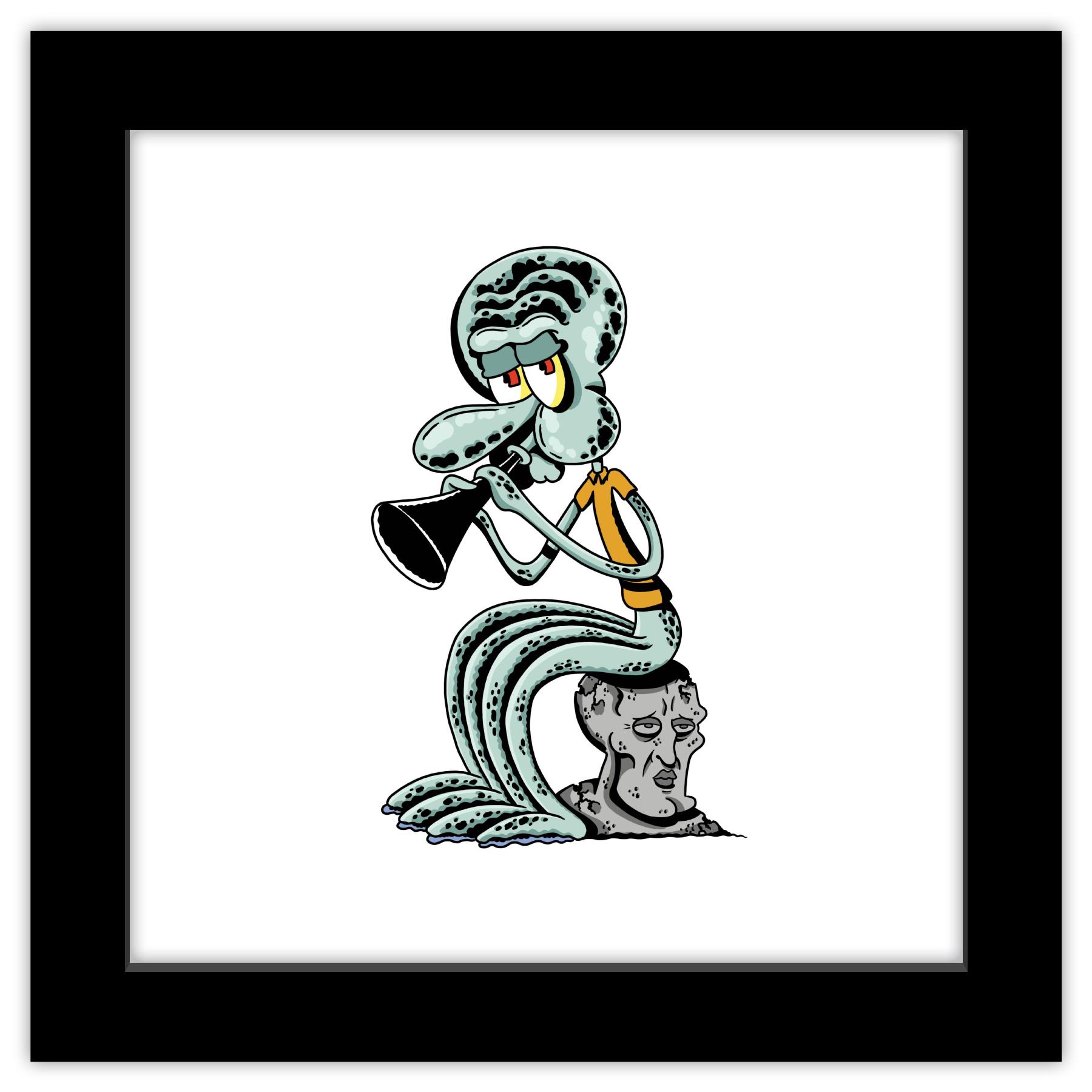 Gallery Pops SpongeBob Squarepants - Krustypants Squidward Wall Art ...