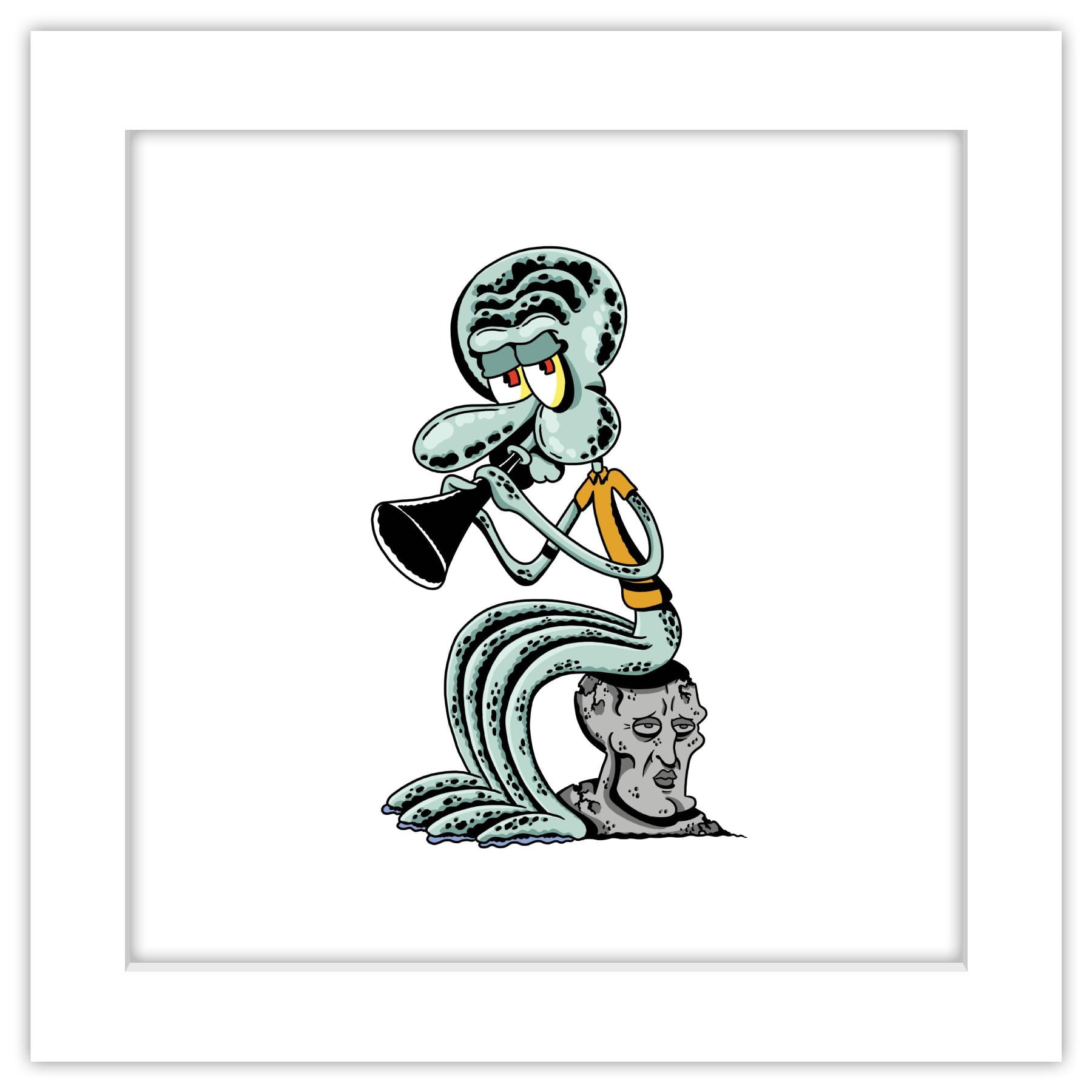 Gallery Pops SpongeBob Squarepants - Krustypants Squidward Wall Art ...