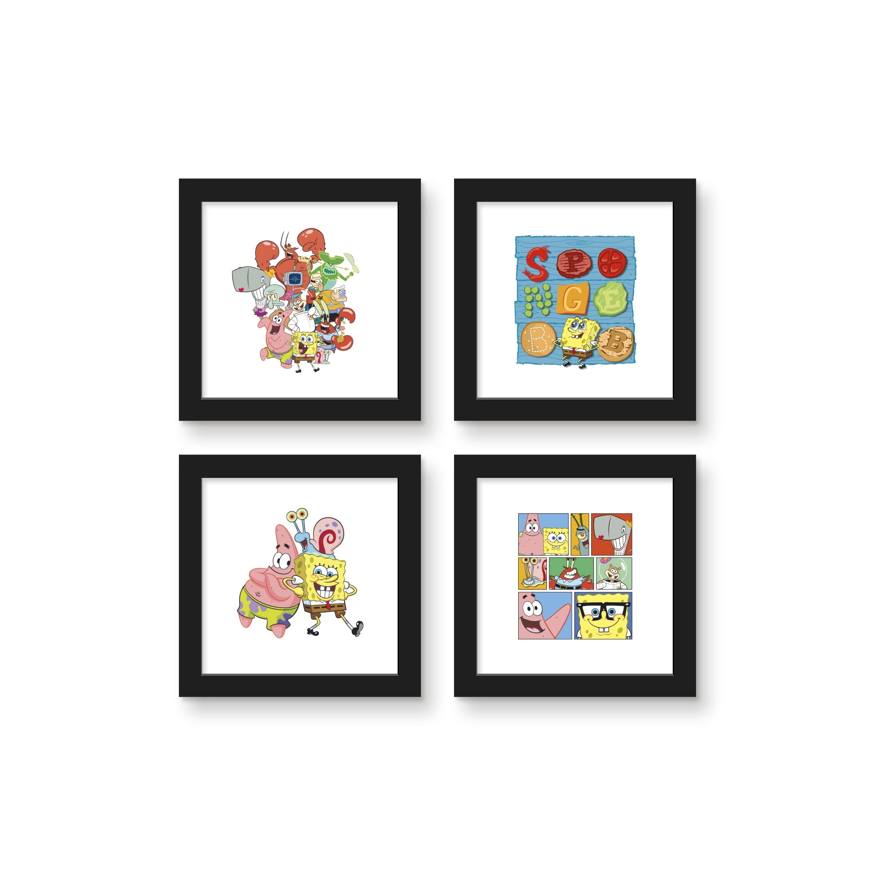 Gallery Pops SpongeBob Squarepants - Sponge Generation Wall Art Bundle ...