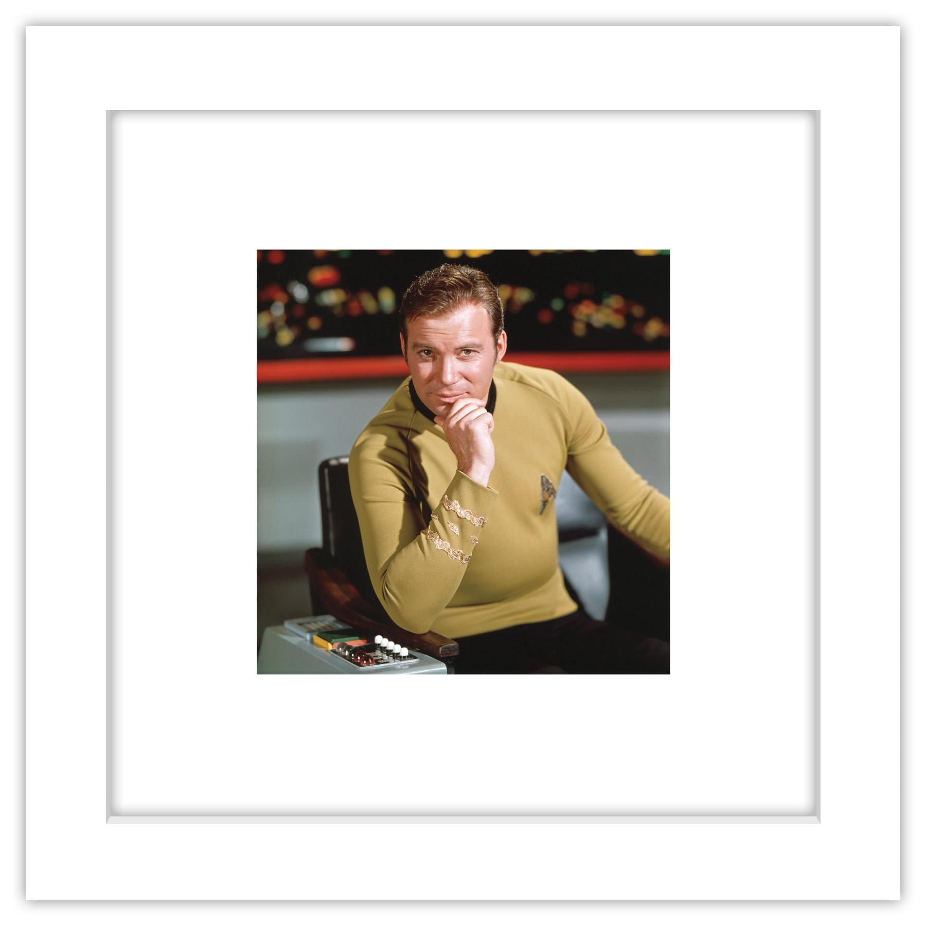 Gallery Pops Star Trek - Captain Kirk Bridge Photo Still Wall Art ...