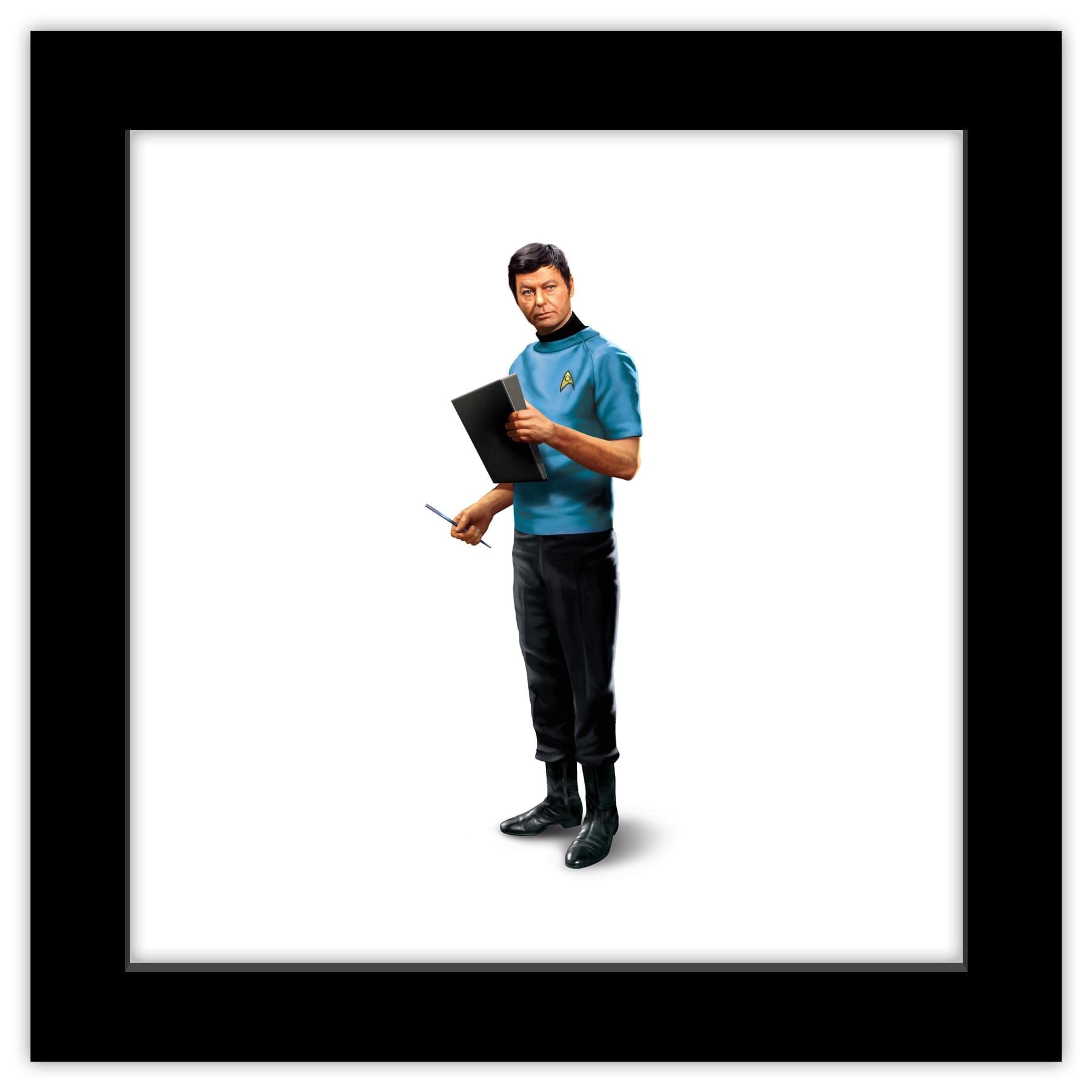 Gallery Pops Star Trek - Dr. Leonard H. McCoy "Bones" Wall Art, Black ...