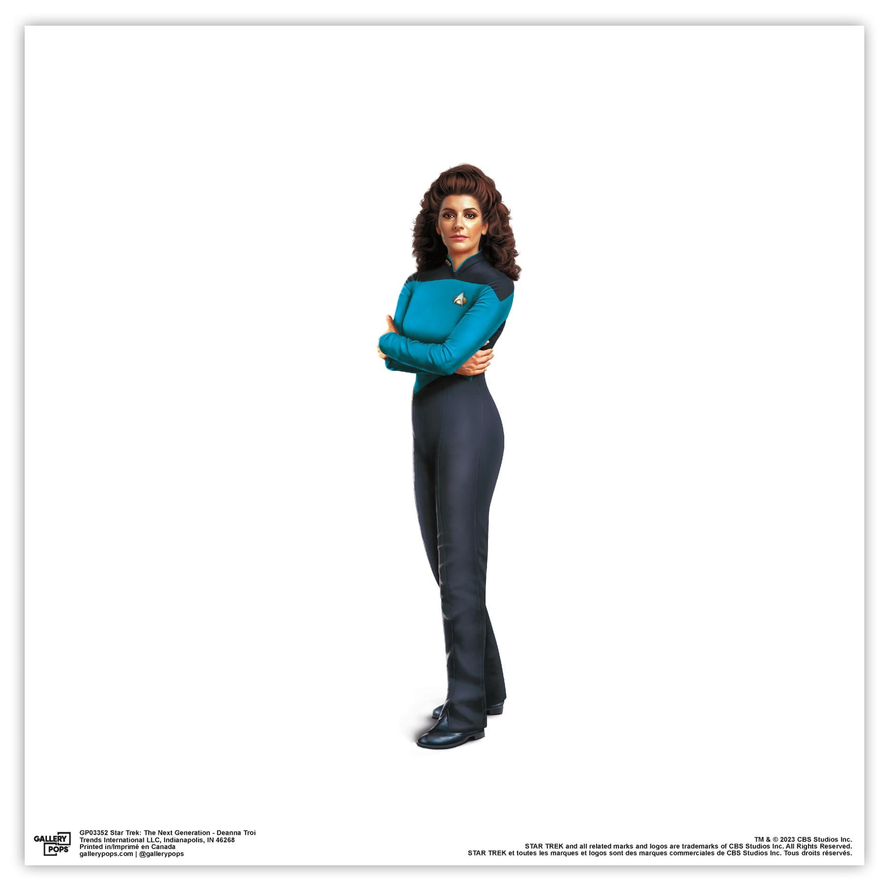 Gallery Pops Star Trek: The Next Generation - Deanna Troi Wall Art ...