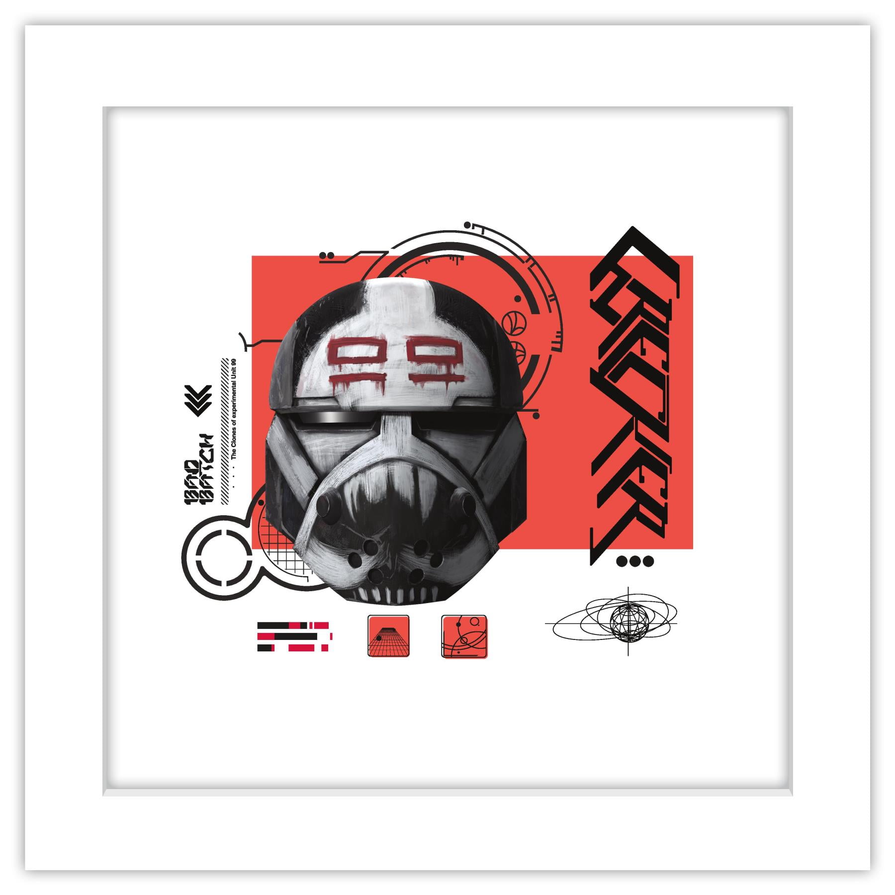 Gallery Pops Star Wars: Bad Batch - Wrecker Clone Trooper Wall Art ...