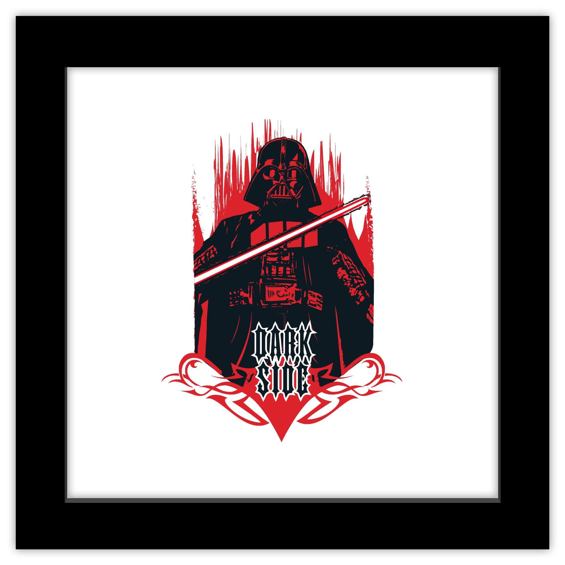 Gallery Pops Star Wars - Dark Side Darth Vader Duotone Badge Wall Art ...