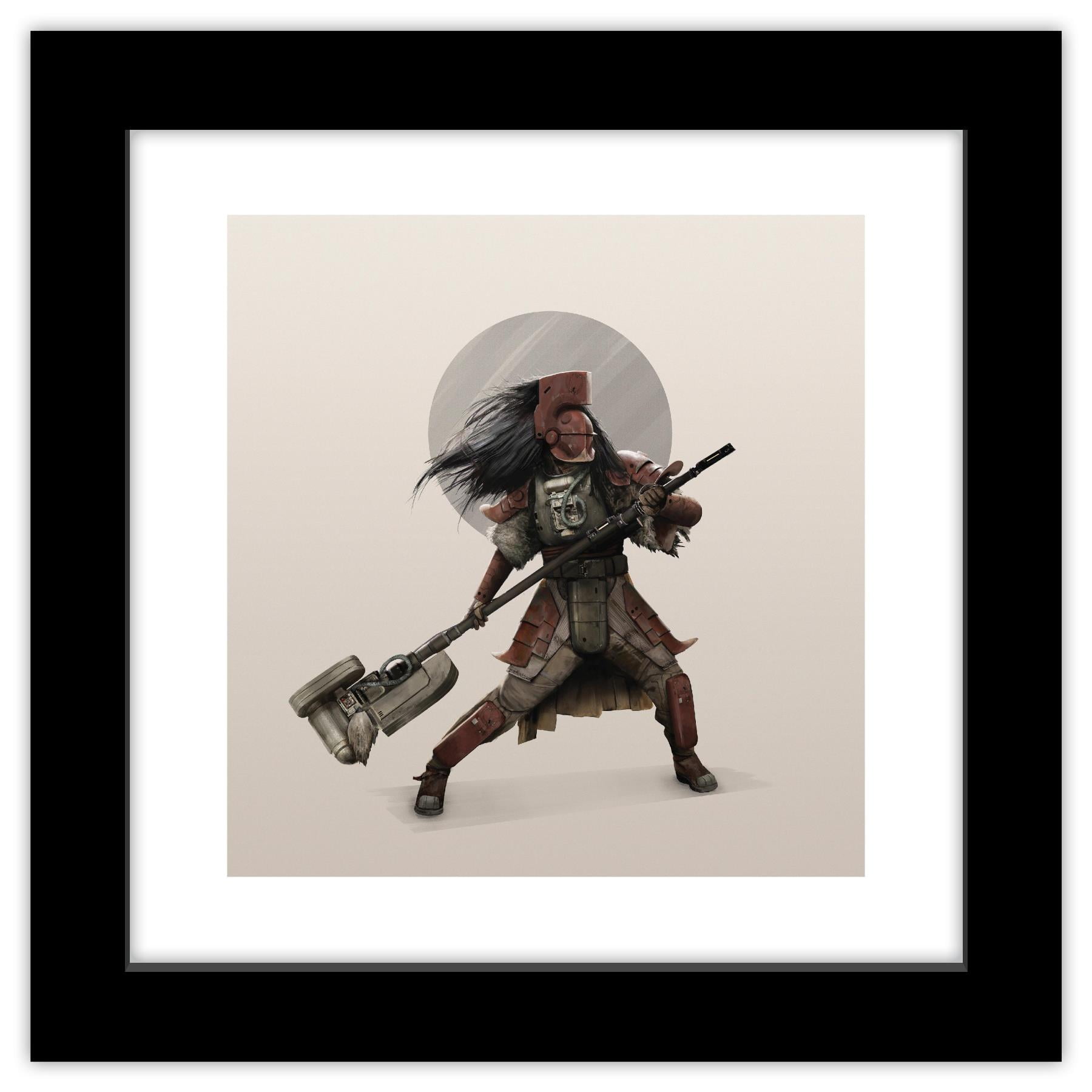 Gallery Pops Star Wars: Jedi: Survivor - Bedlam Smasher Wall Art, Black ...