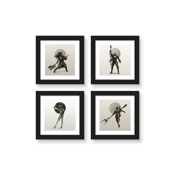 Gallery Pops Star Wars: Jedi: Survivor - Bounty Wall Art Bundle (4-Pack ...