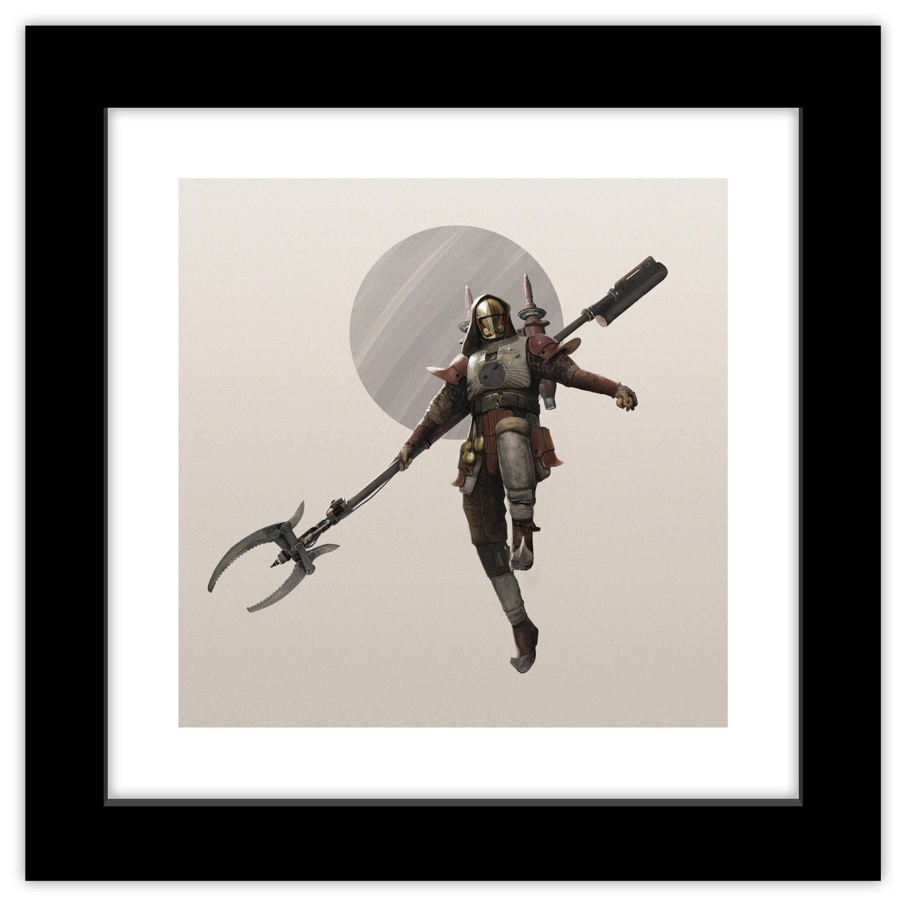 Gallery Pops Star Wars: Jedi: Survivor - Zeik Wall Art, Black Framed ...