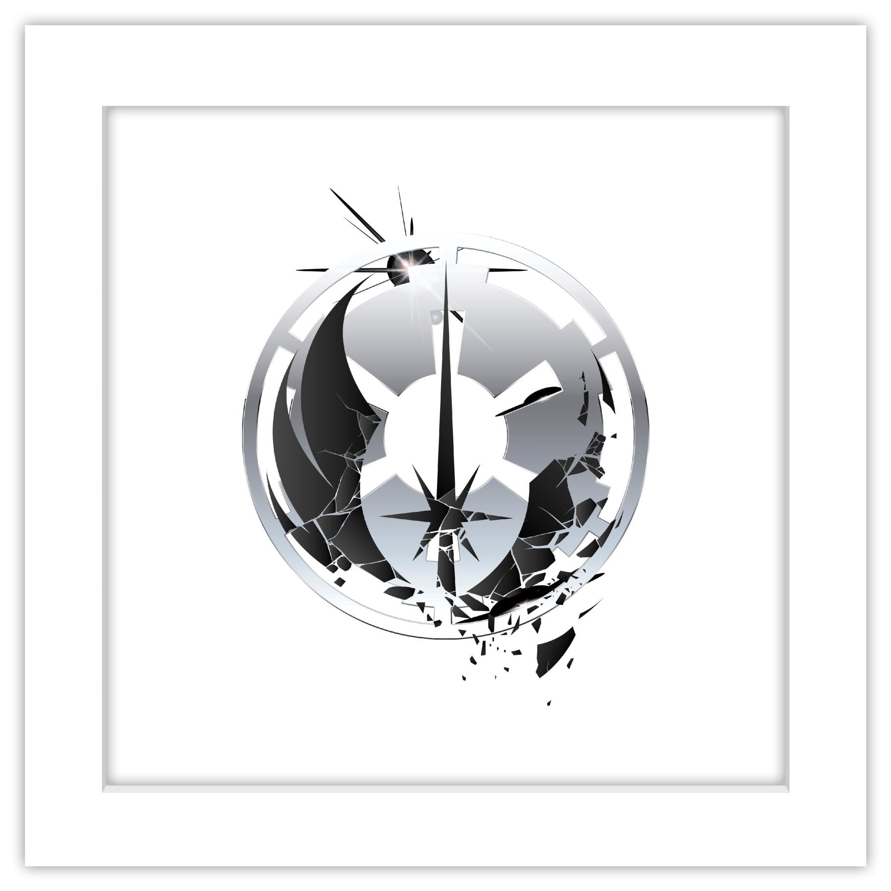 Gallery Pops Star Wars: Obi-Wan Kenobi - Jedi Order Insignia Wall Art ...