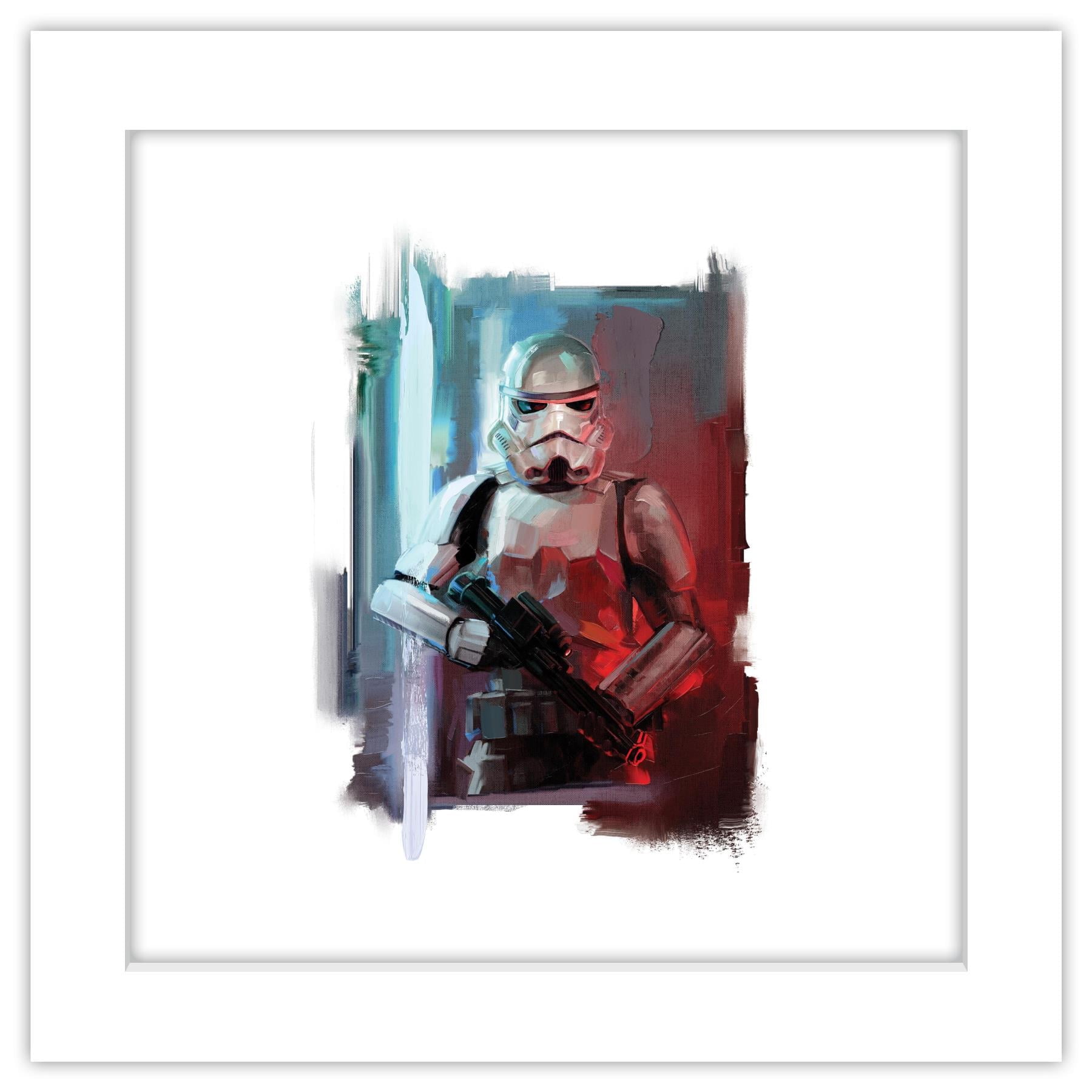 Gallery Pops Star Wars: Obi-Wan Kenobi - Stormtrooper Painting Wall Art ...