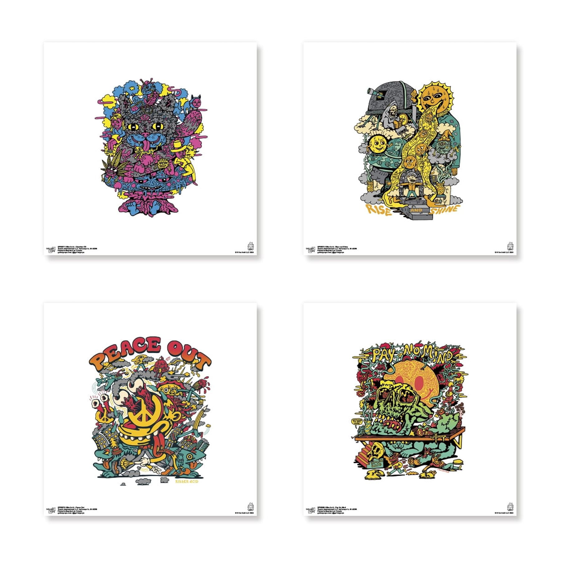 Gallery Pops Star Wars: Saga - Academic Rebel Wall Art Bundle (4-Pack ...