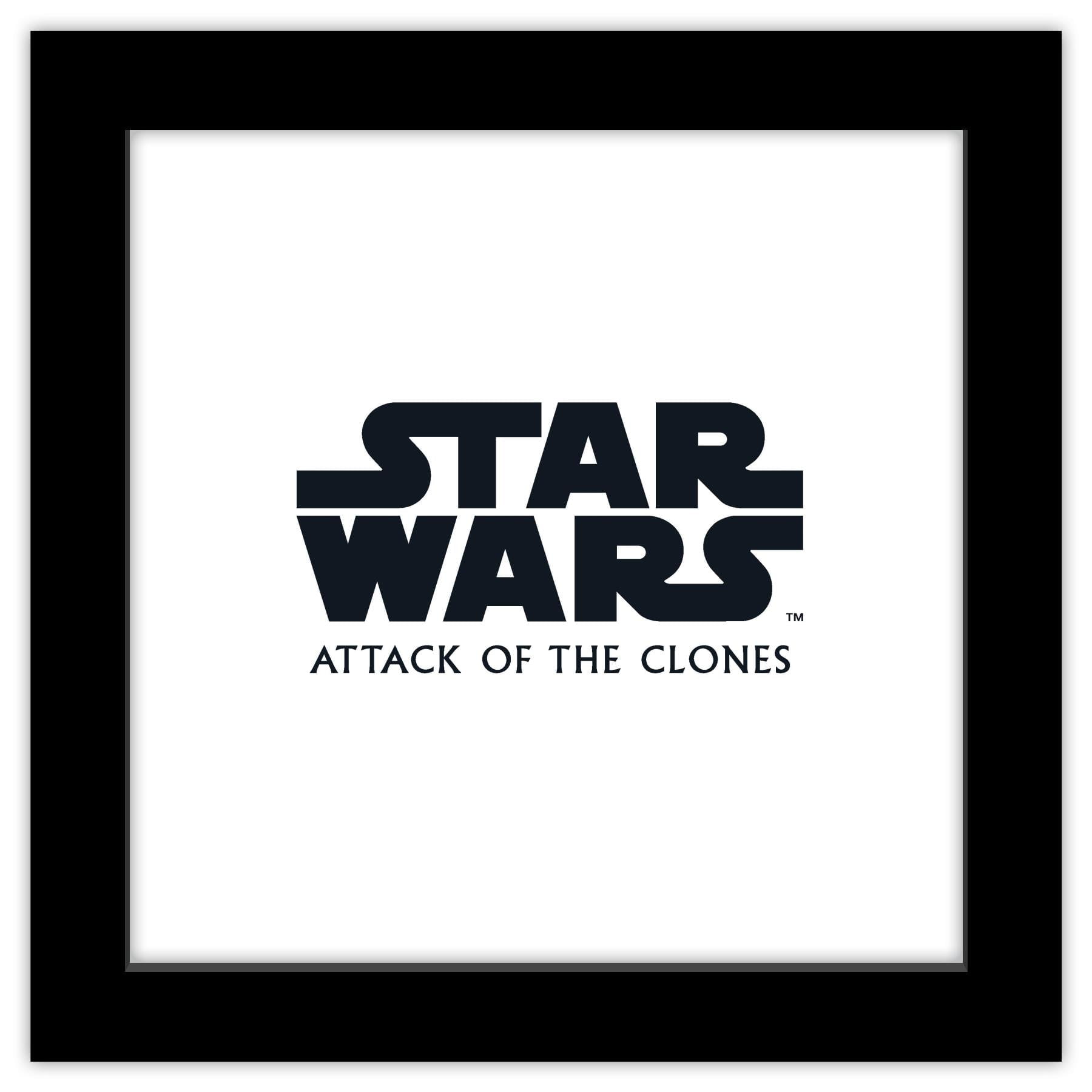 Gallery Pops Star Wars: Saga - Attack of the Clones Logo Wall Art ...