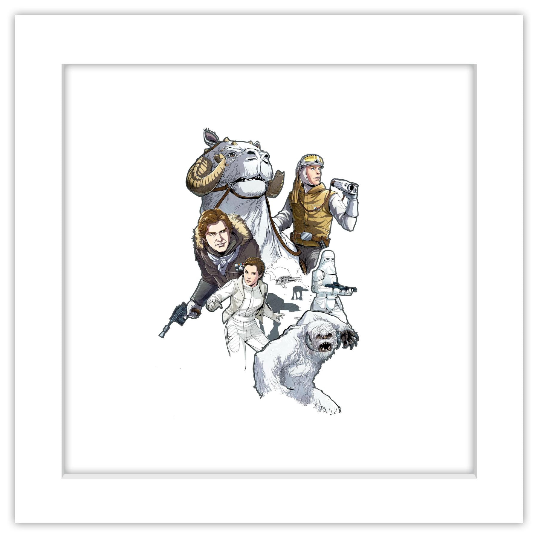 Gallery Pops Star Wars: Saga - Empire Strikes Back Character Collage ...