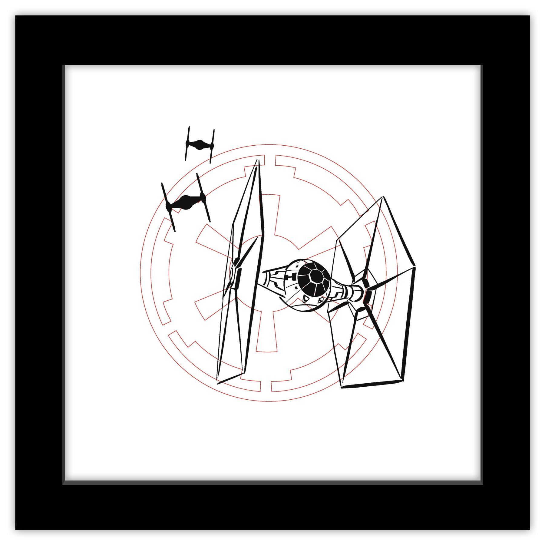 Gallery Pops® Star Wars: Saga - Heroic Gestures TIE Fighter Line ...