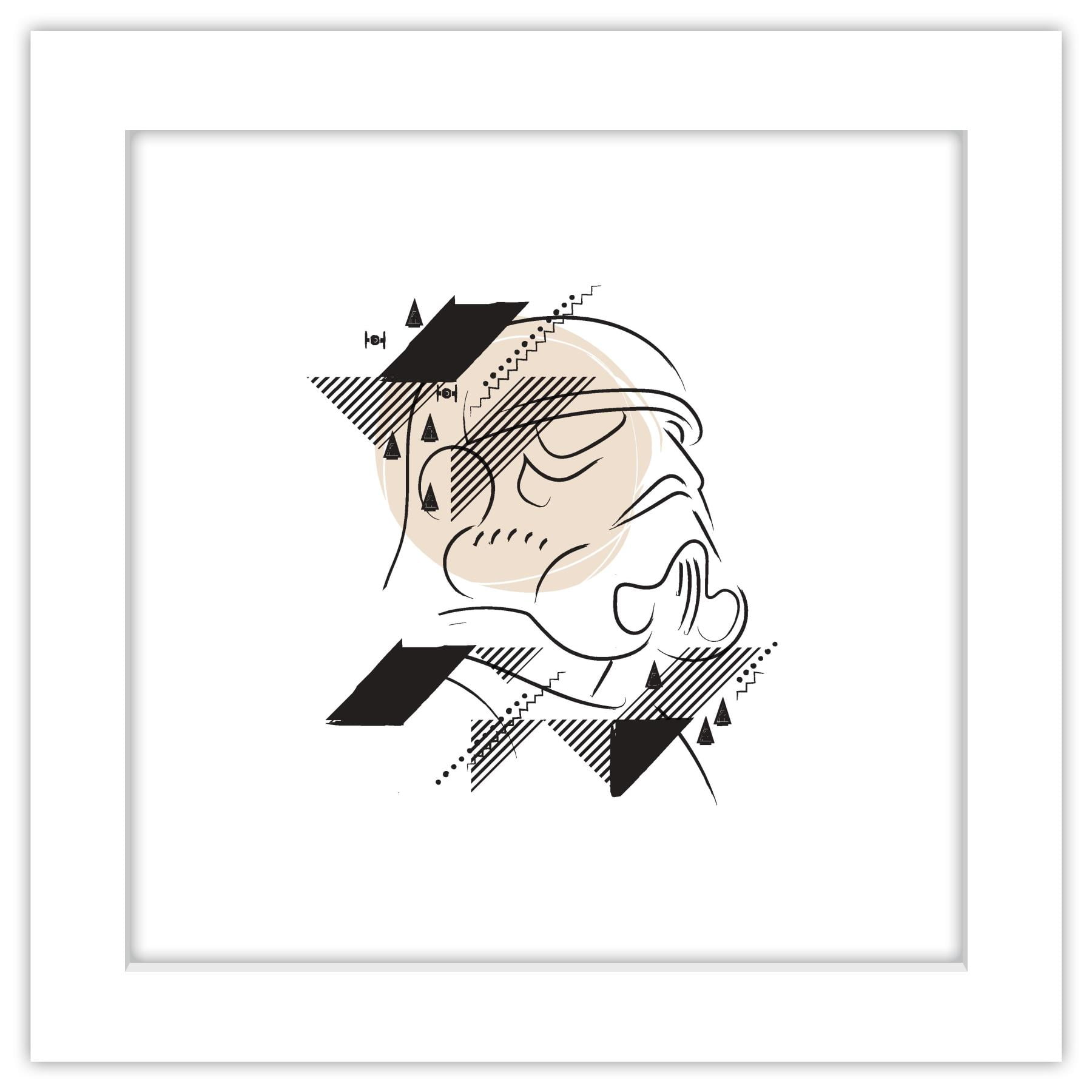 Gallery Pops Star Wars: Saga - Mid-Century Modern Stormtrooper Wall Art ...